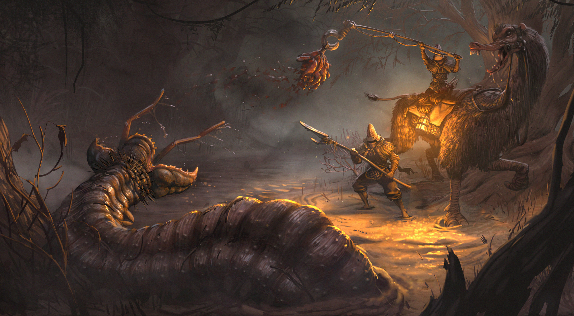 Brian Wells - The Worm Catchers