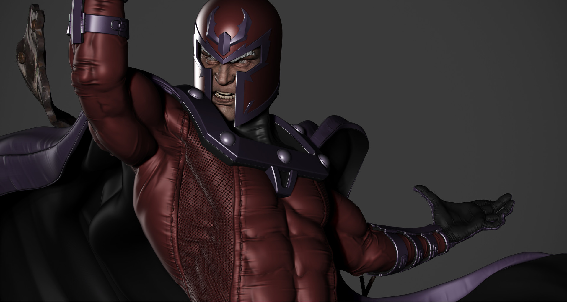 Daniel Bel - Marvel Magneto_Fan Art for 3D Print