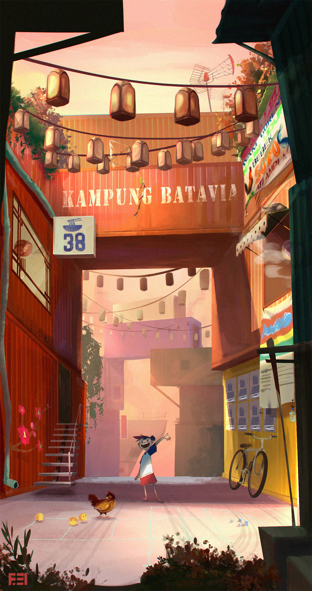 ArtStation - Kampung Batavia