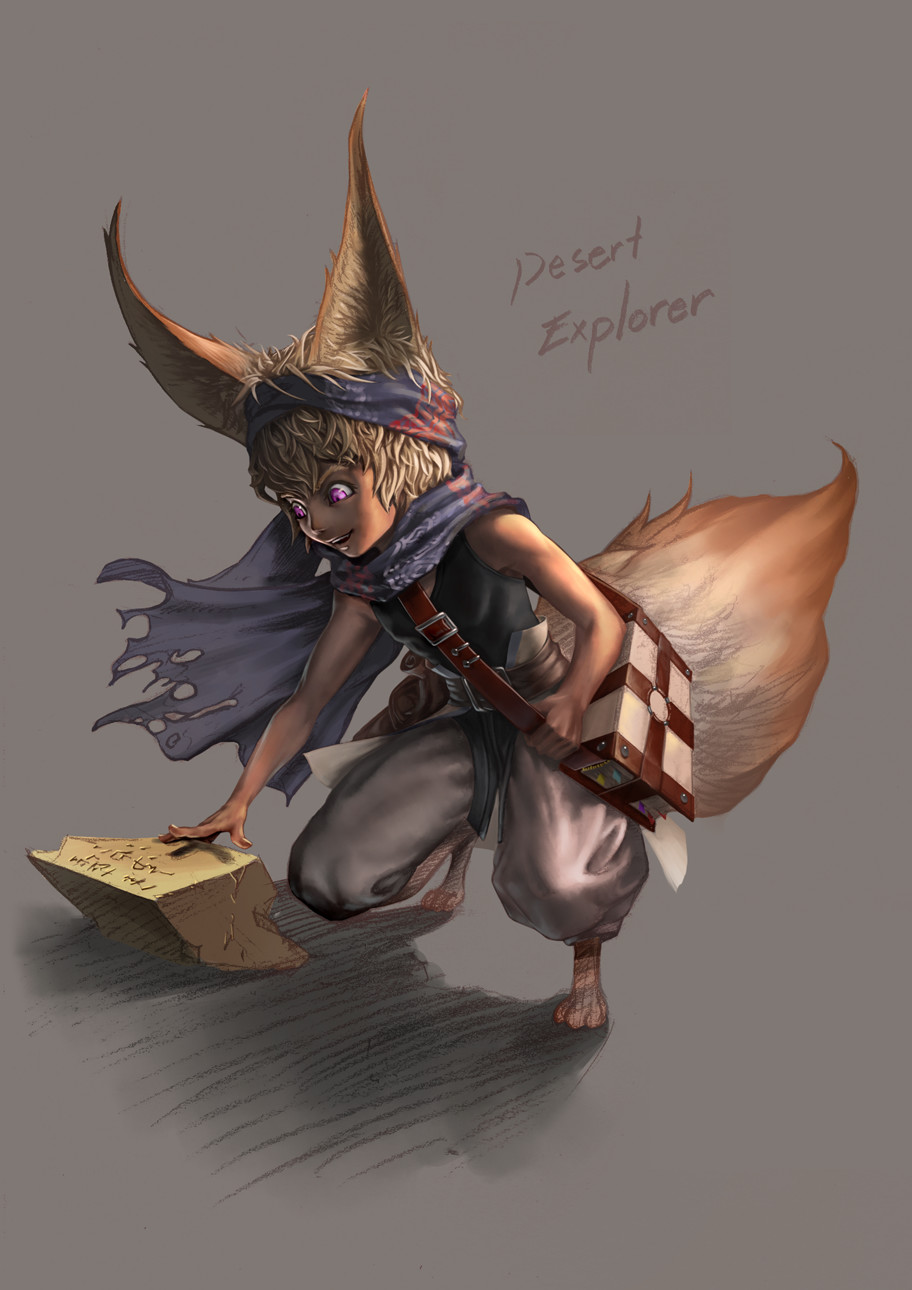 ArtStation - Desert Explorer