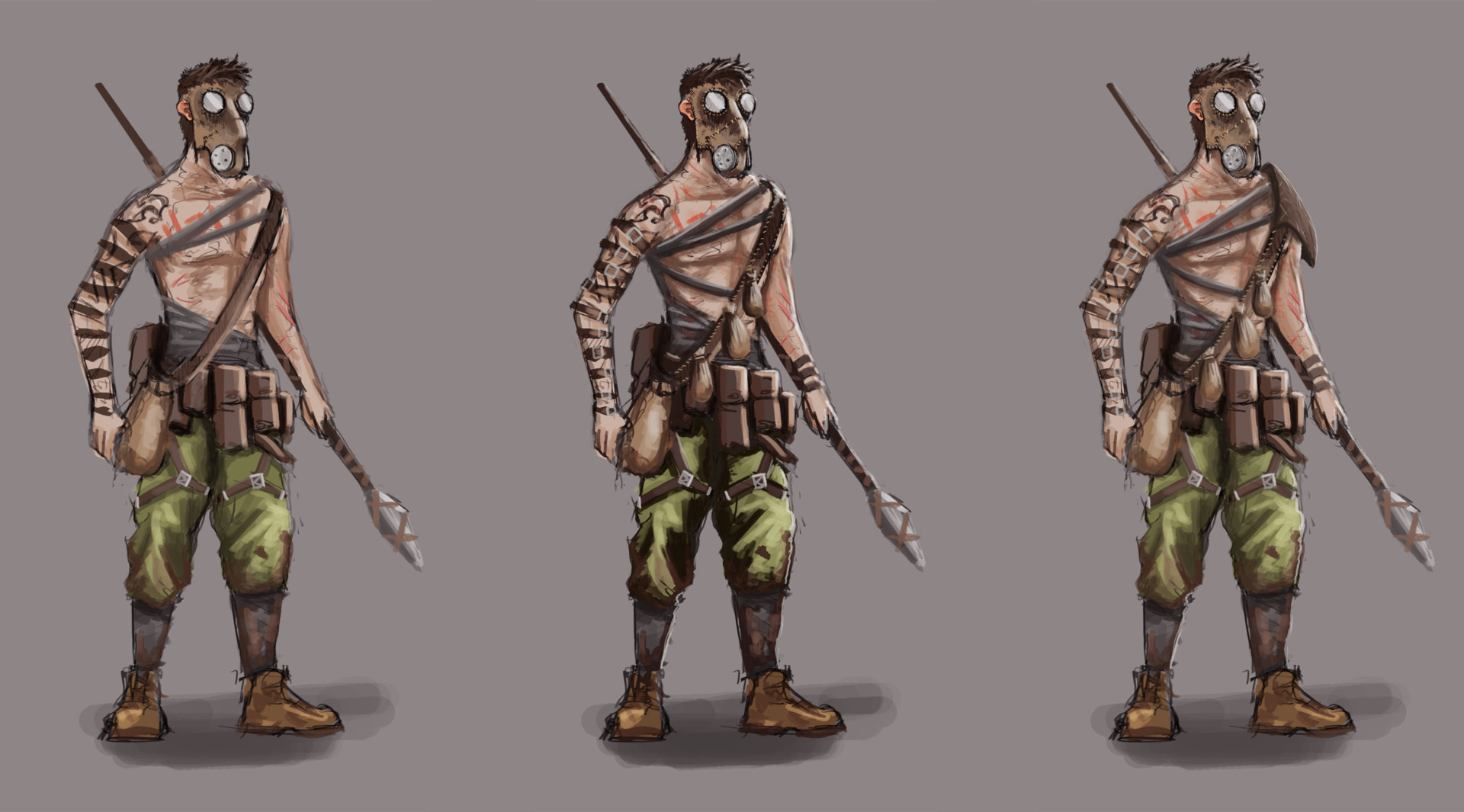 ArtStation - Swamp Character Idea