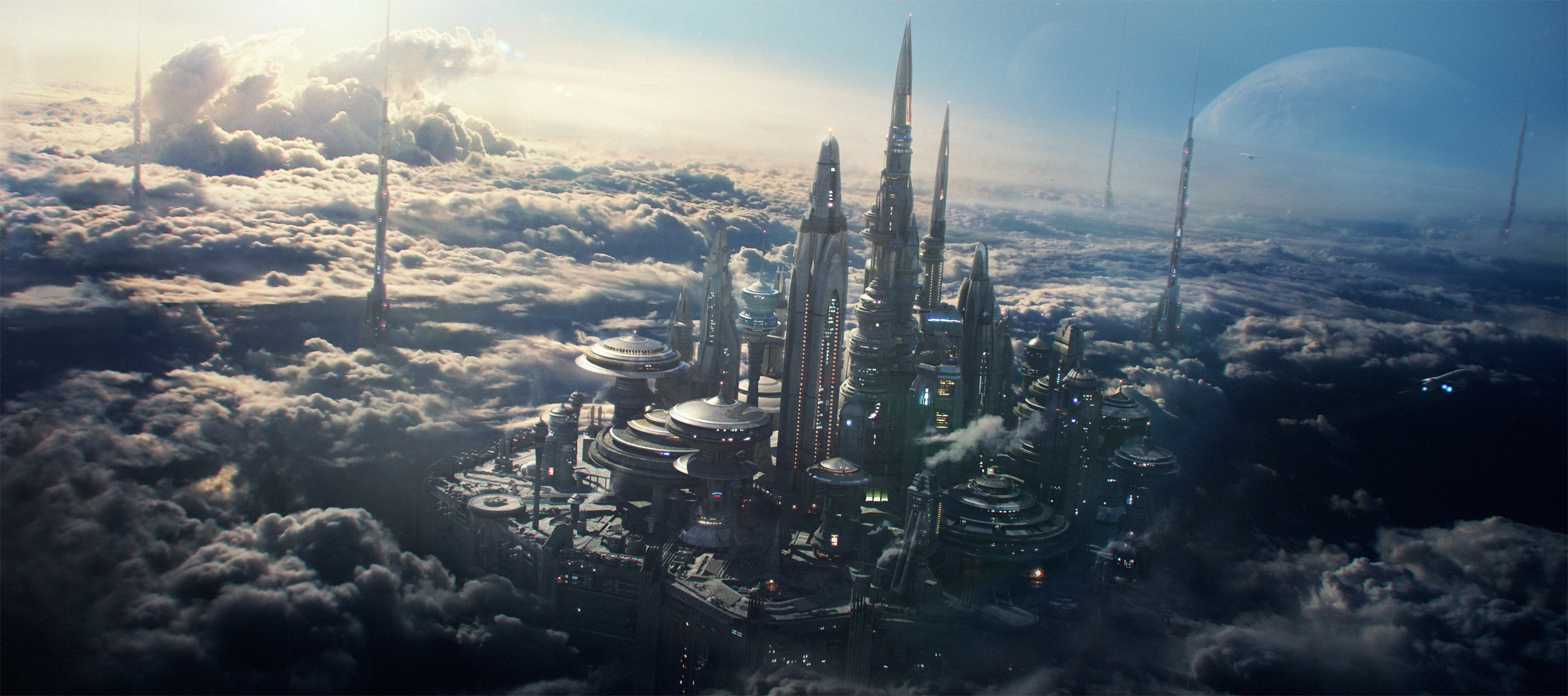 Cloud City by Saby Menyhei : r/ImaginaryWorlds