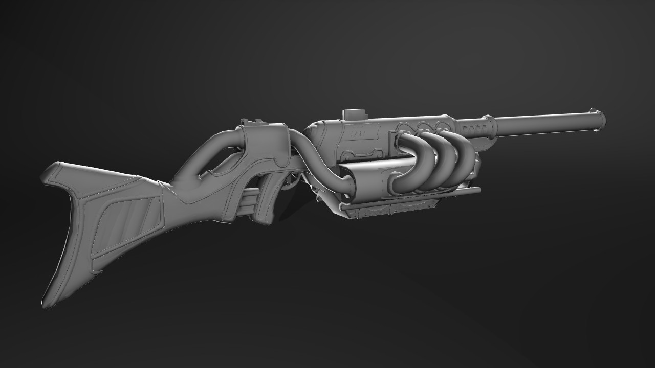 Dave Parker - Steampunk Rifle