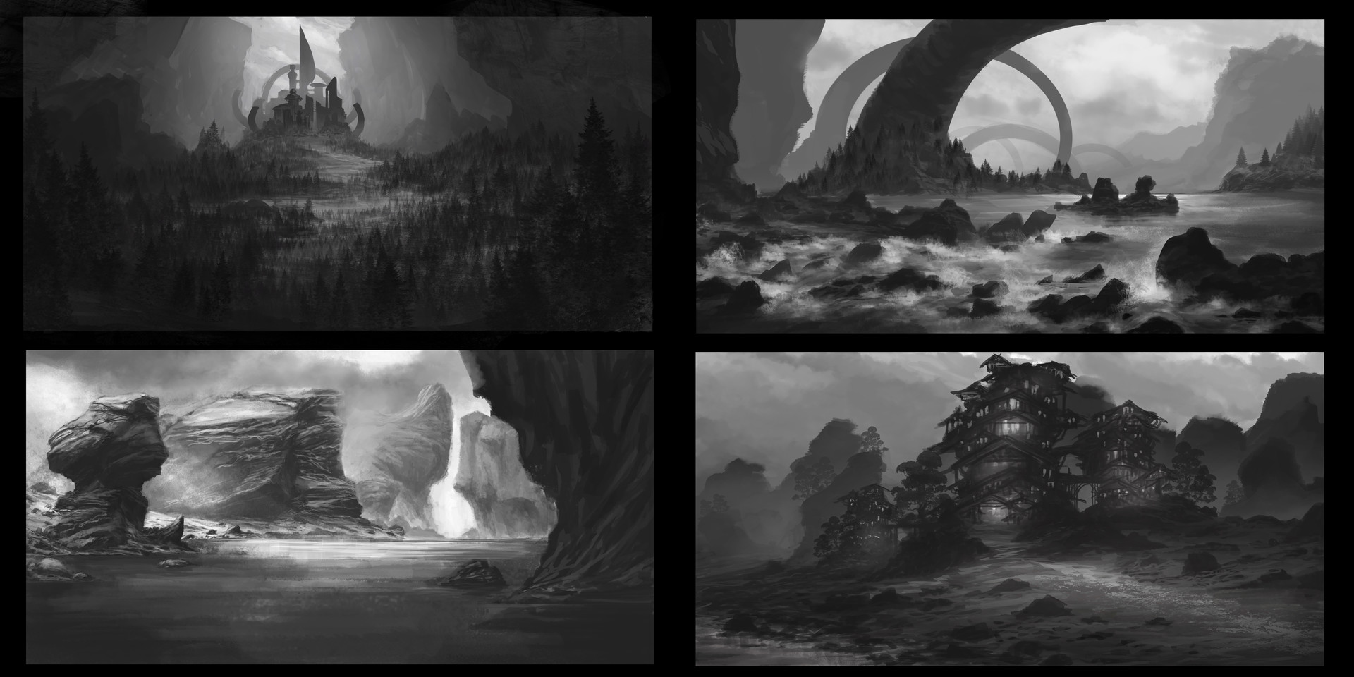 ArtStation - landscape concept