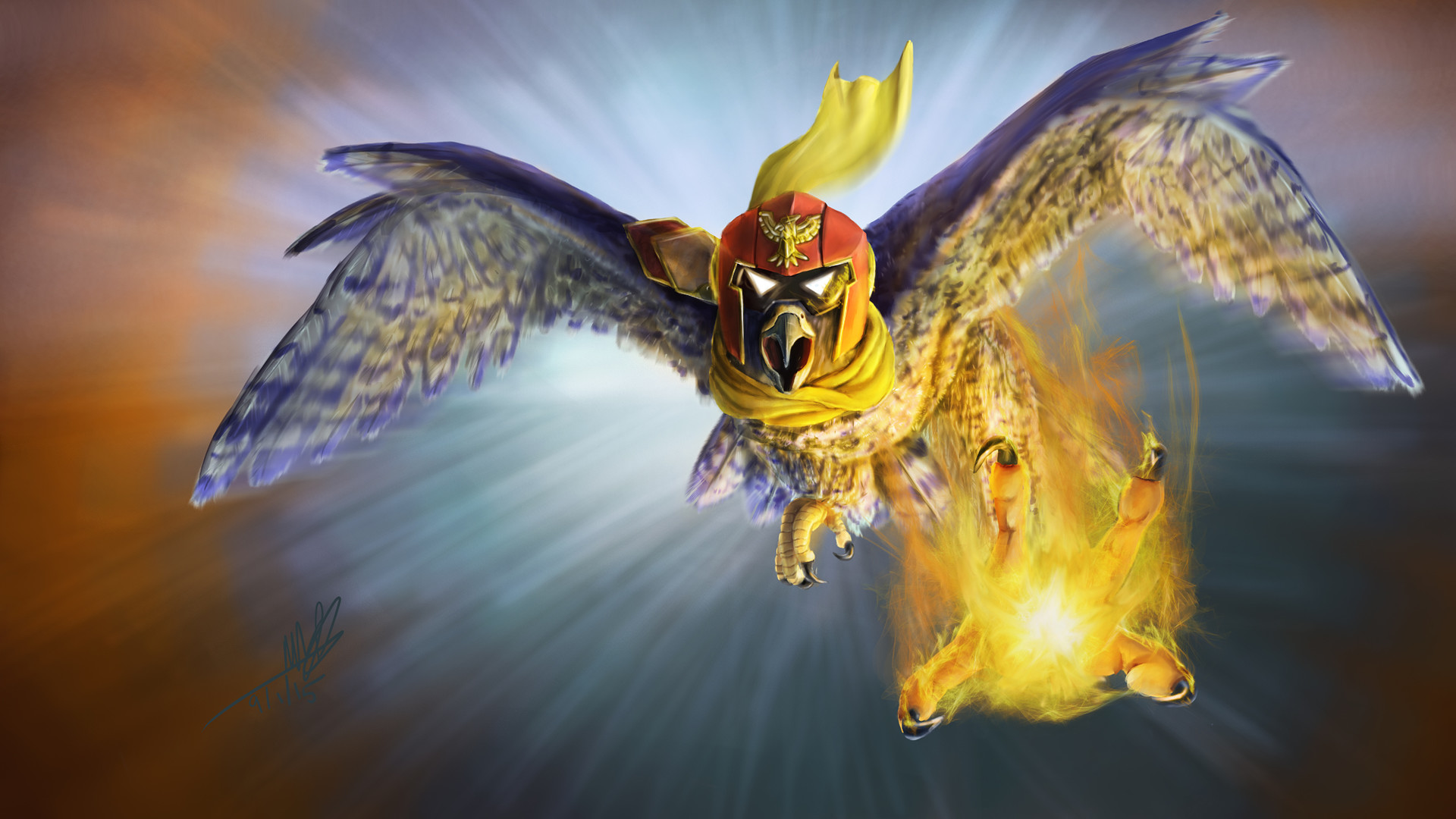 ArtStation - Falcon Kick, Mike Shachook