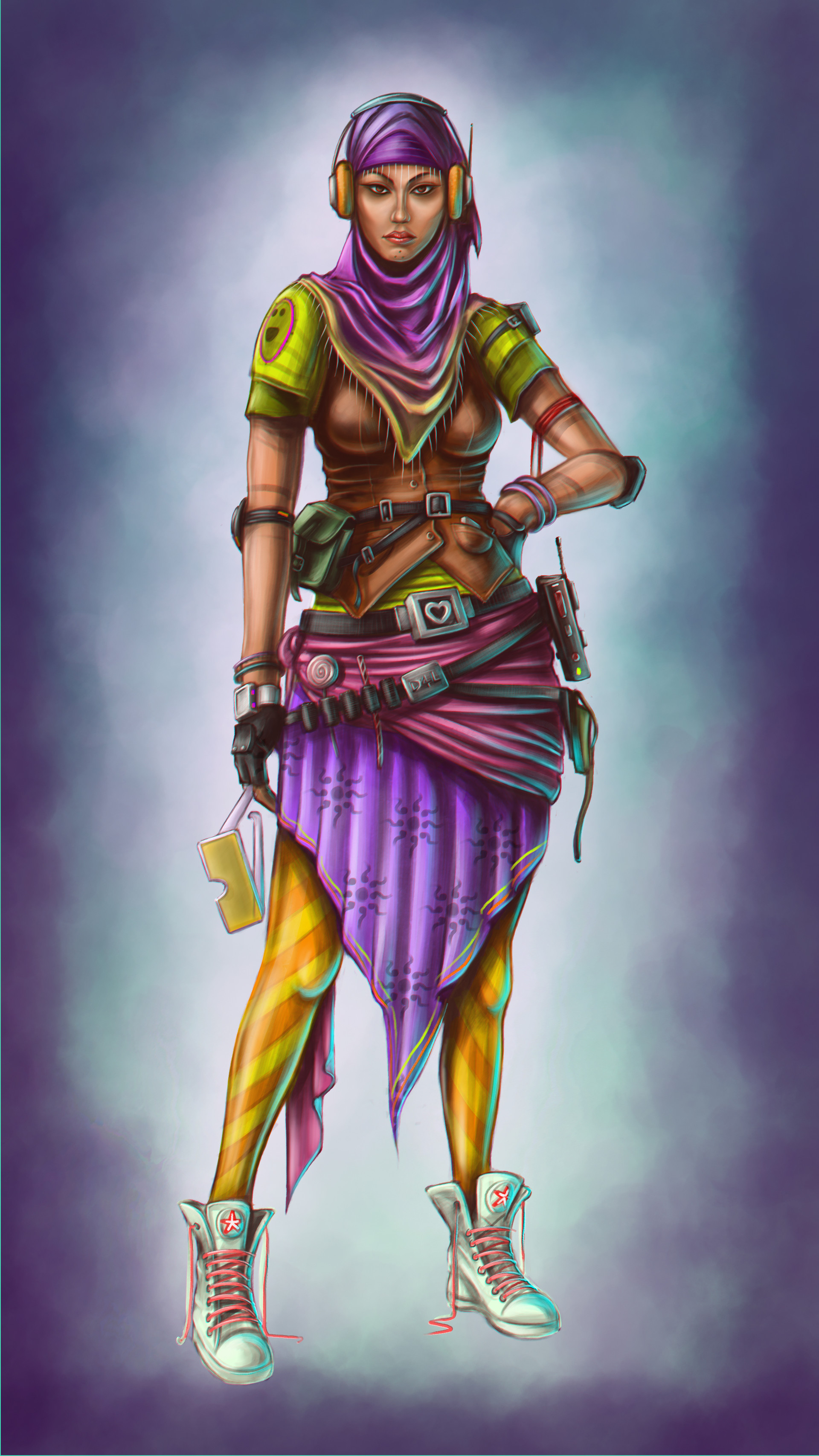 ArtStation - Car Drifting Character