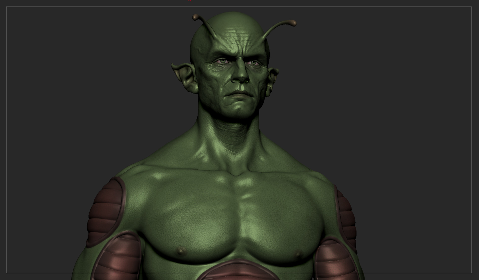 ArtStation - My realistic version of Piccolo