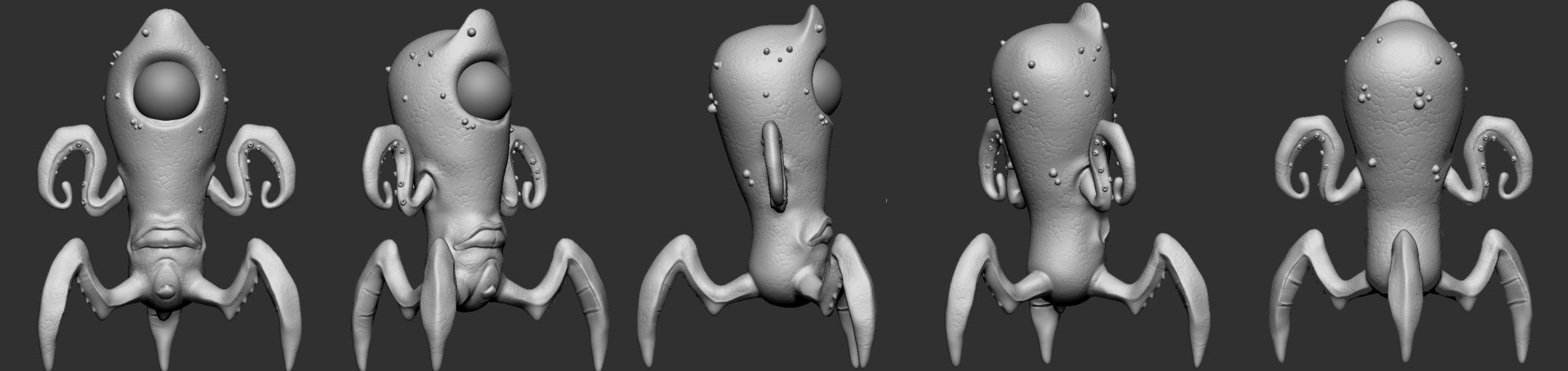 ArtStation - Stylized Alien Sculpt