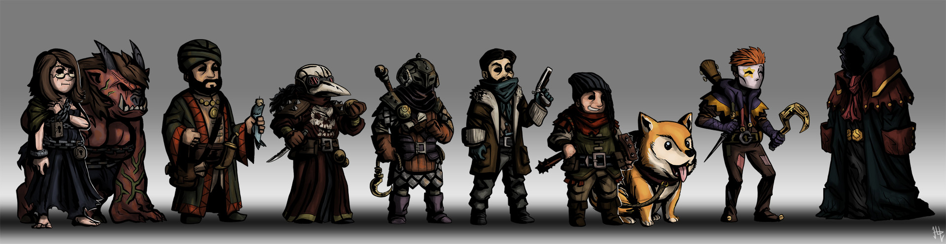 ArtStation - Darkest Dungeon (Master) Sprites