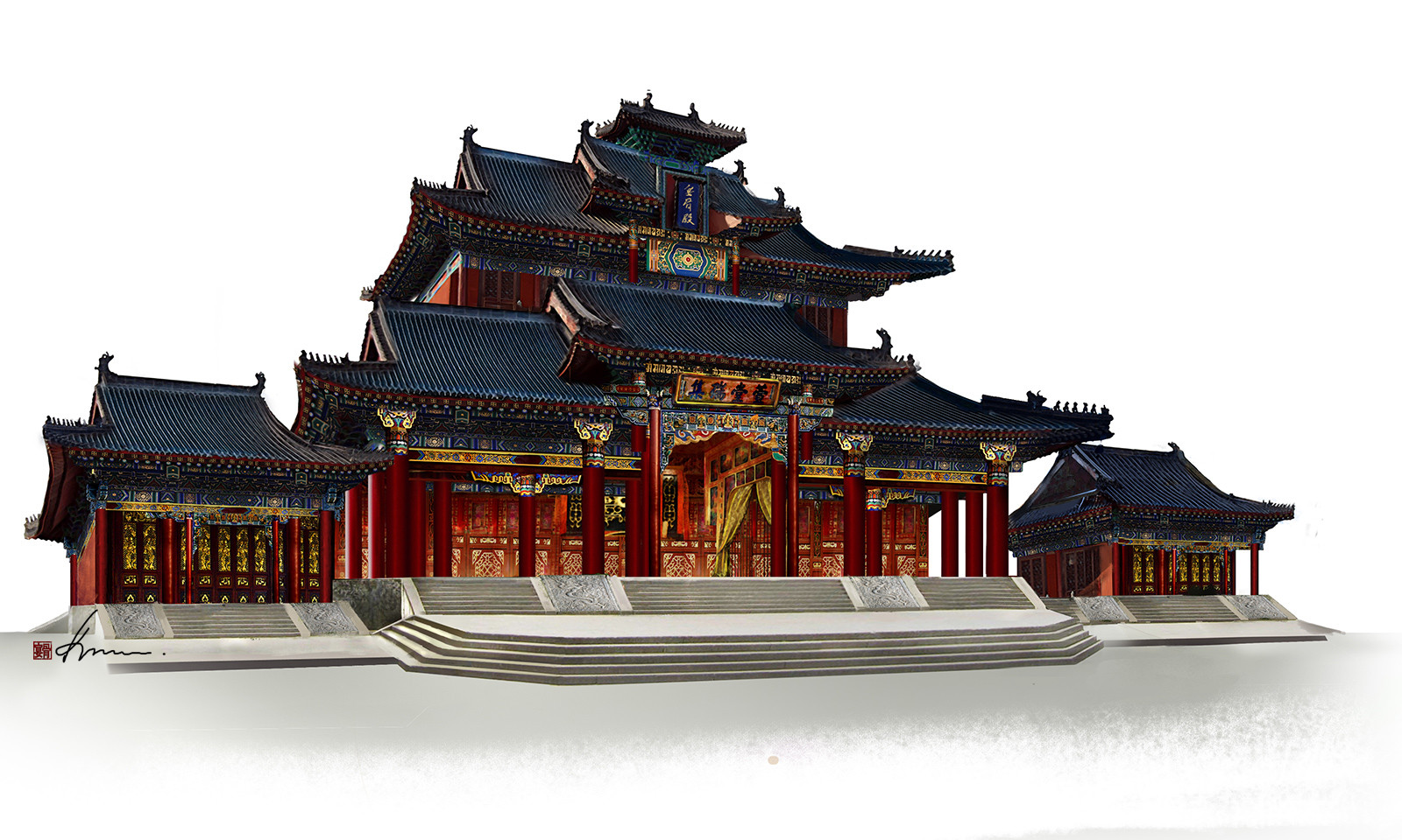 ArtStation - Chinese architecture