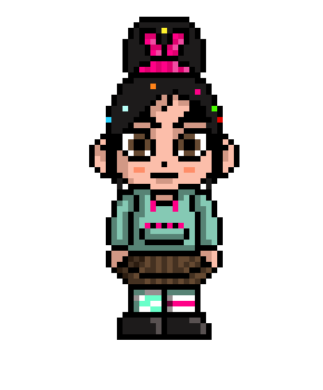 Vanellope Von Schweetz Glitch Gif