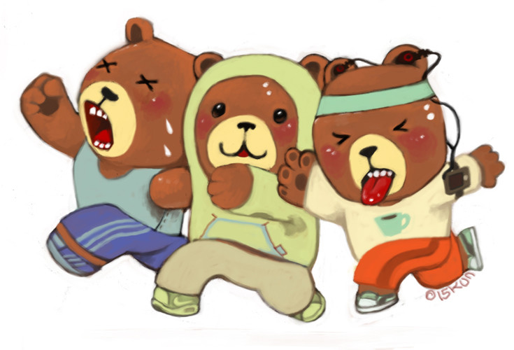 ArtStation - Run bear Run! and doodles