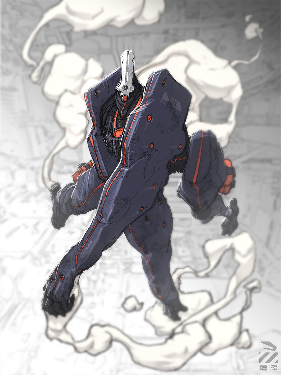 ArtStation - Floating dude.