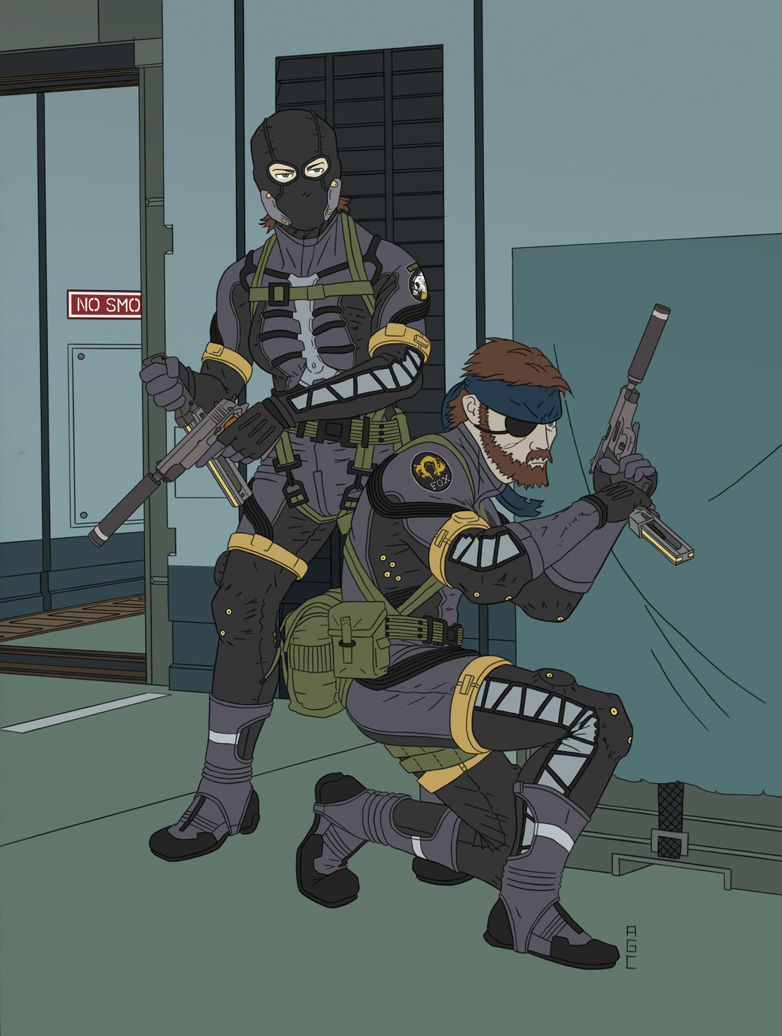 ArtStation - MGS PeaceWalker 2