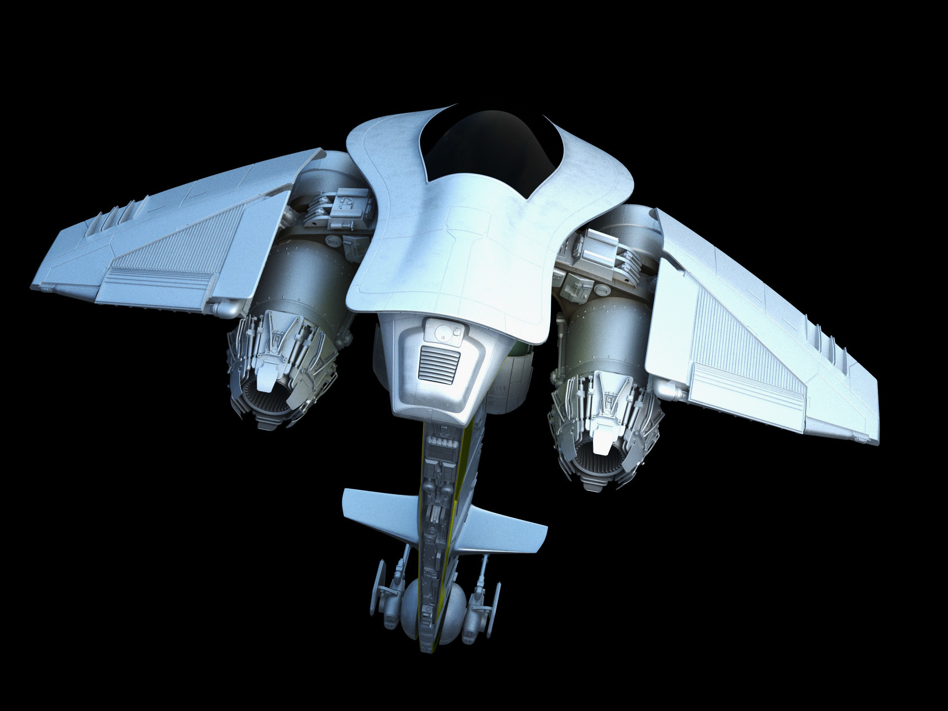 Ansel Hsiao - Beskad-class Mandalorian Starfighter