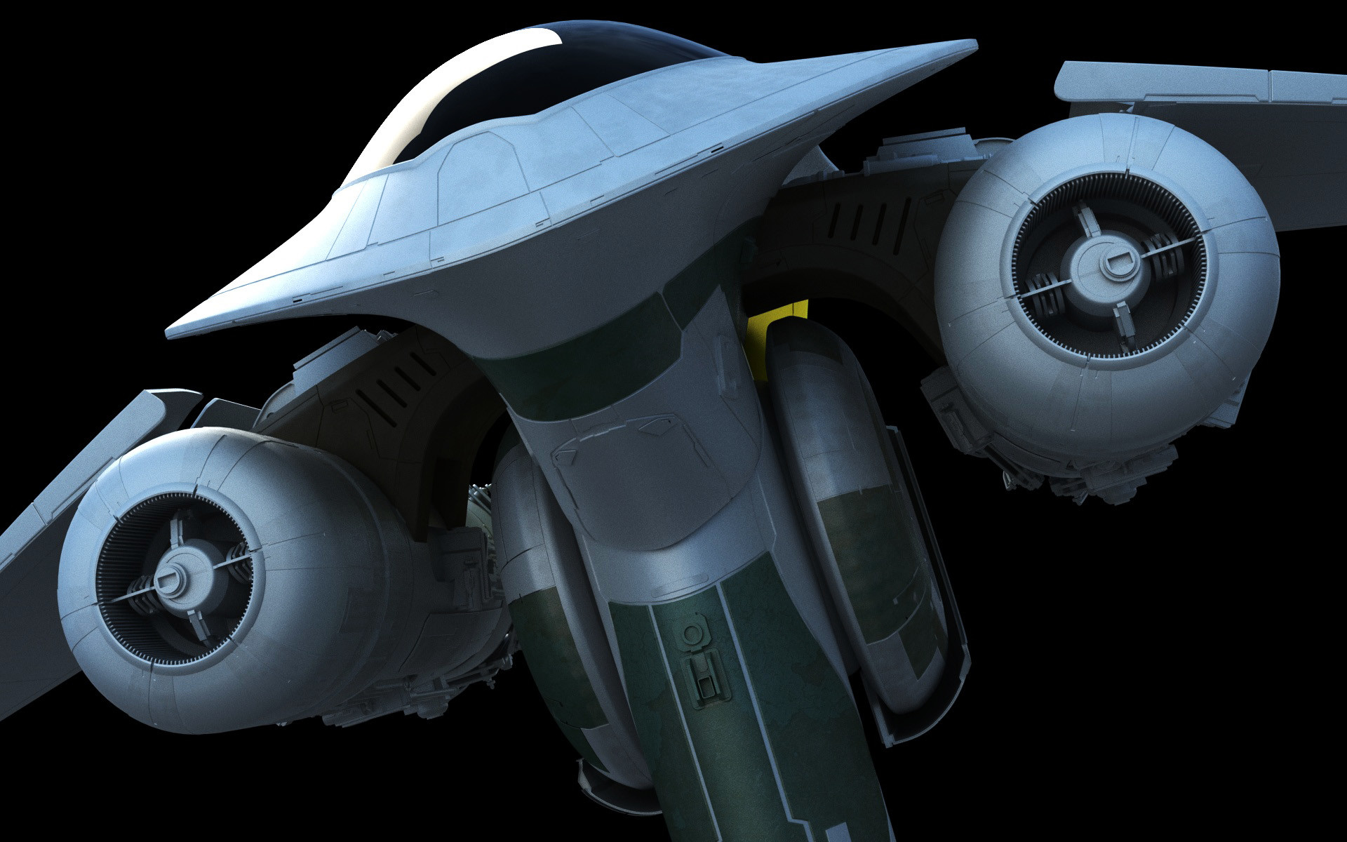 ArtStation - Beskad-class Mandalorian Starfighter
