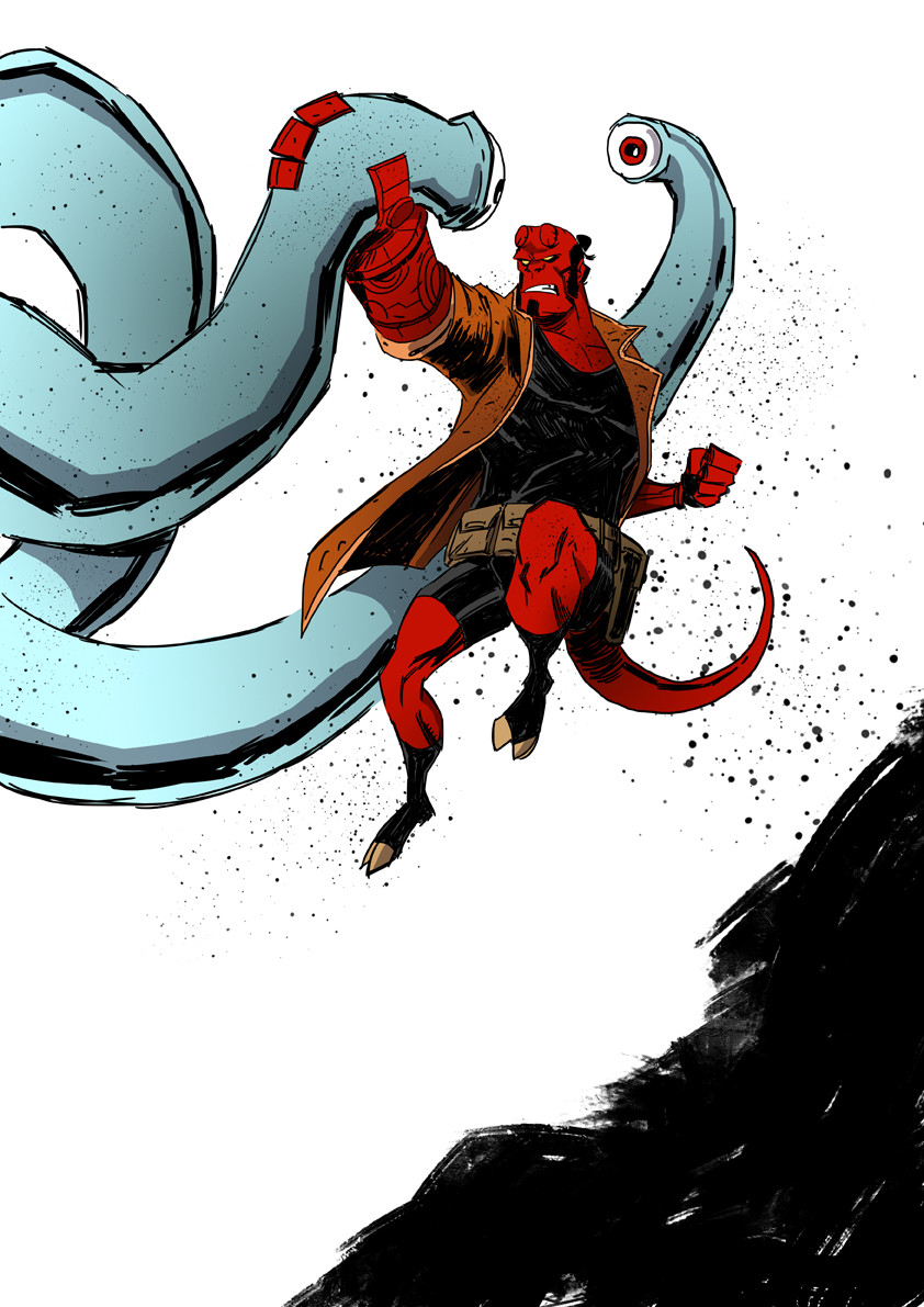 ArtStation - Hellboy 01