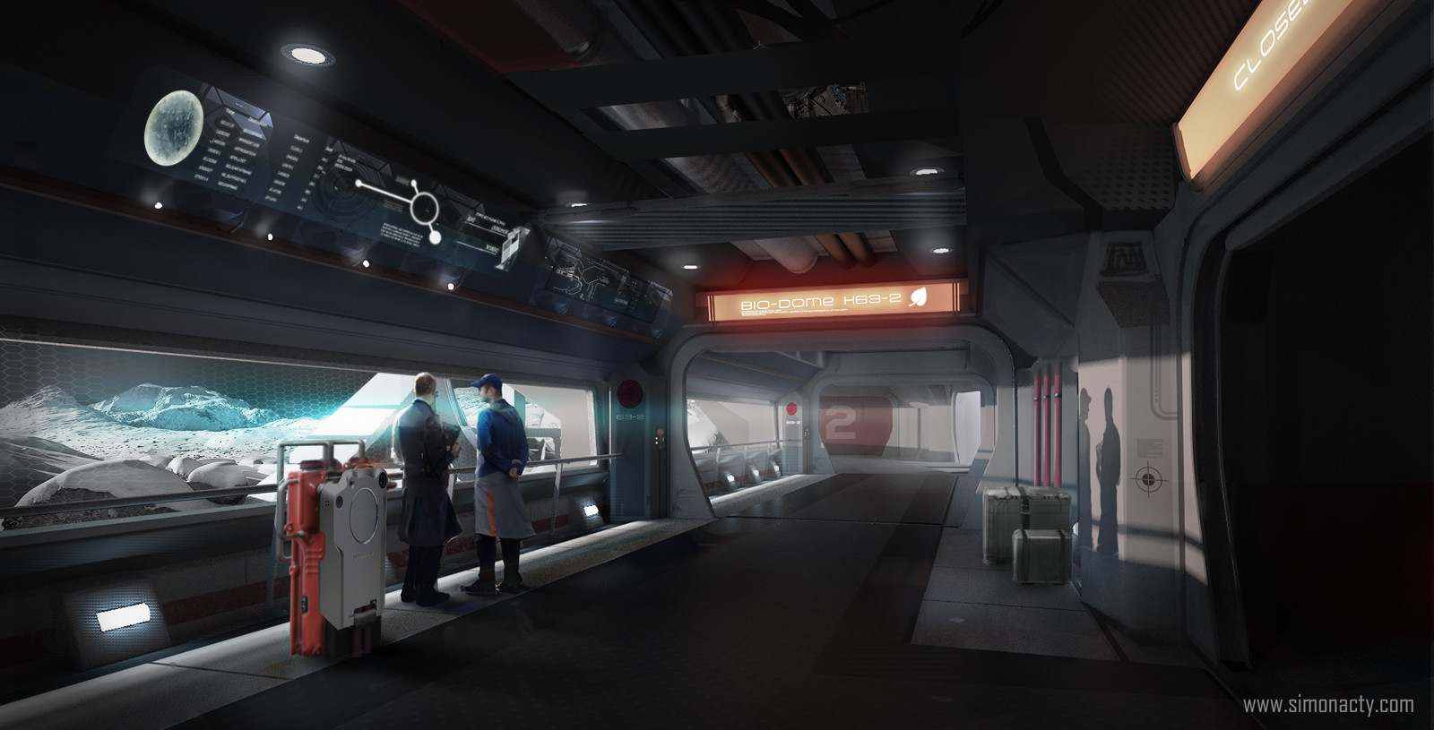 ArtStation - Moon Base