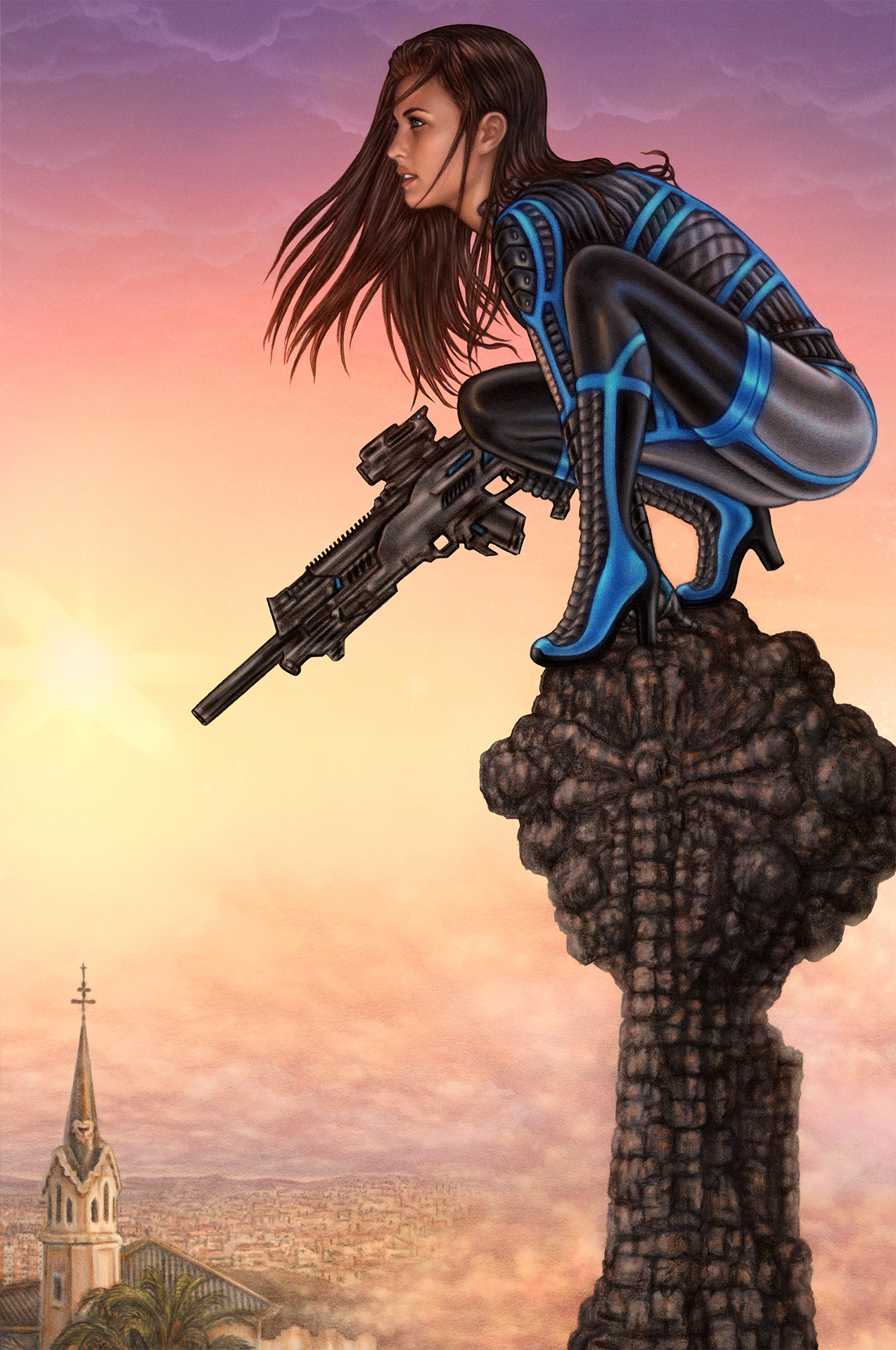 ArtStation - Blink Over Barcelona