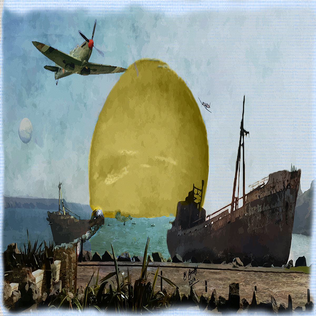 ArtStation - Ship Cemetery