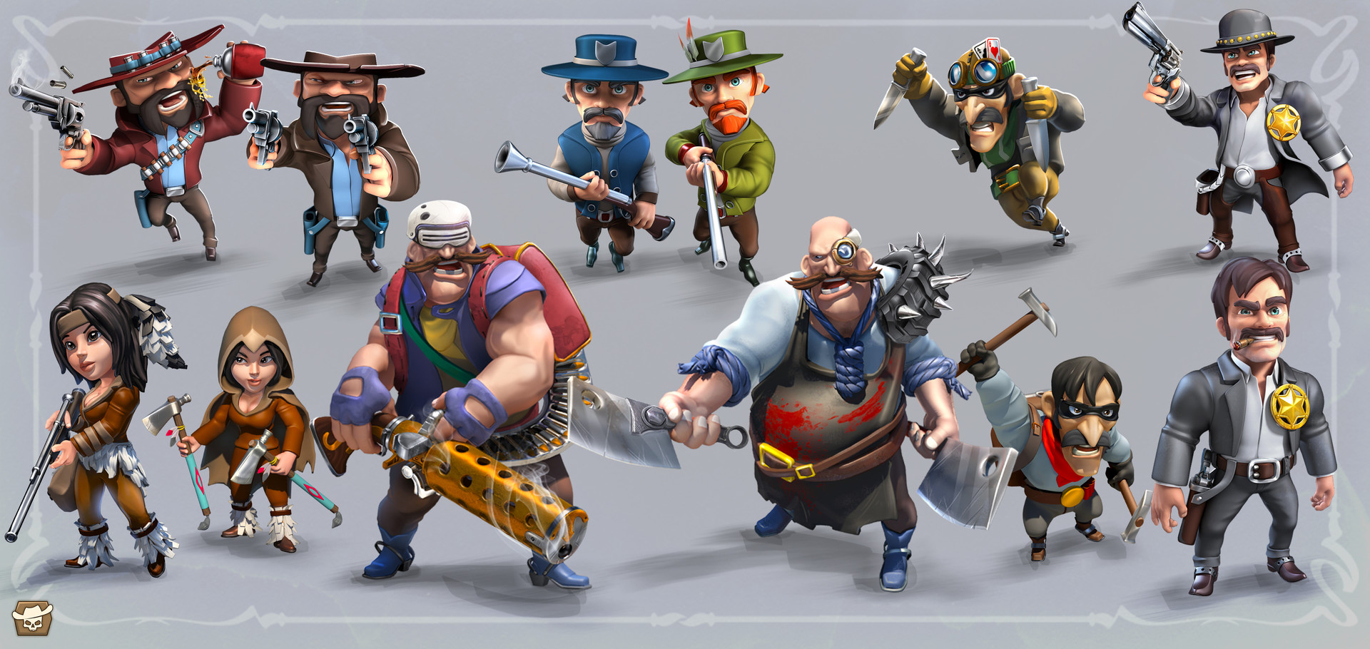 ArtStation - cowboy_personage