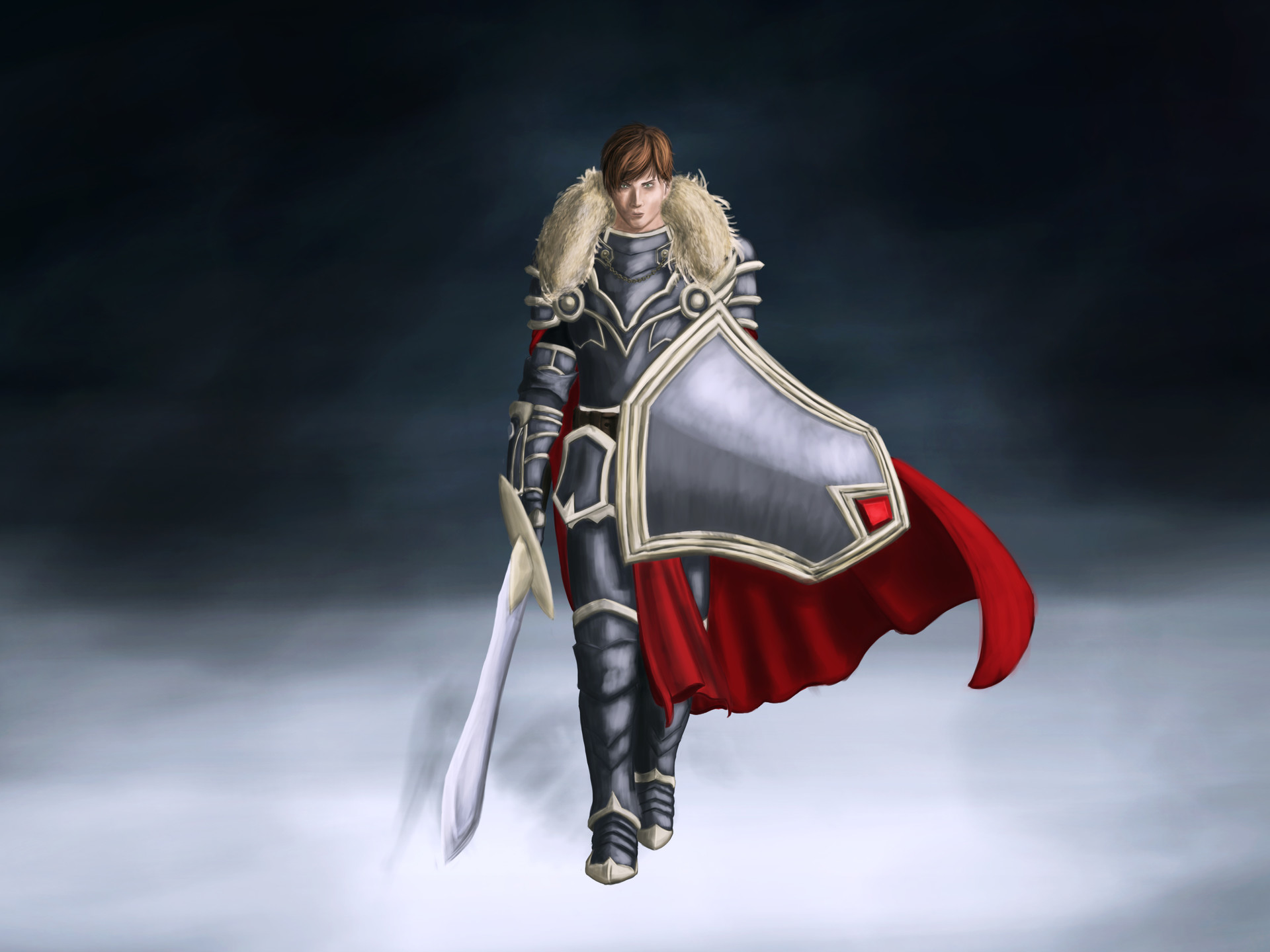 ArtStation - Human Hero - World of Aderon (Schoolproject)