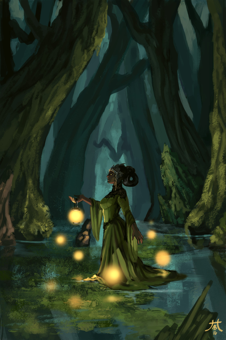 ArtStation - Fairy Fire