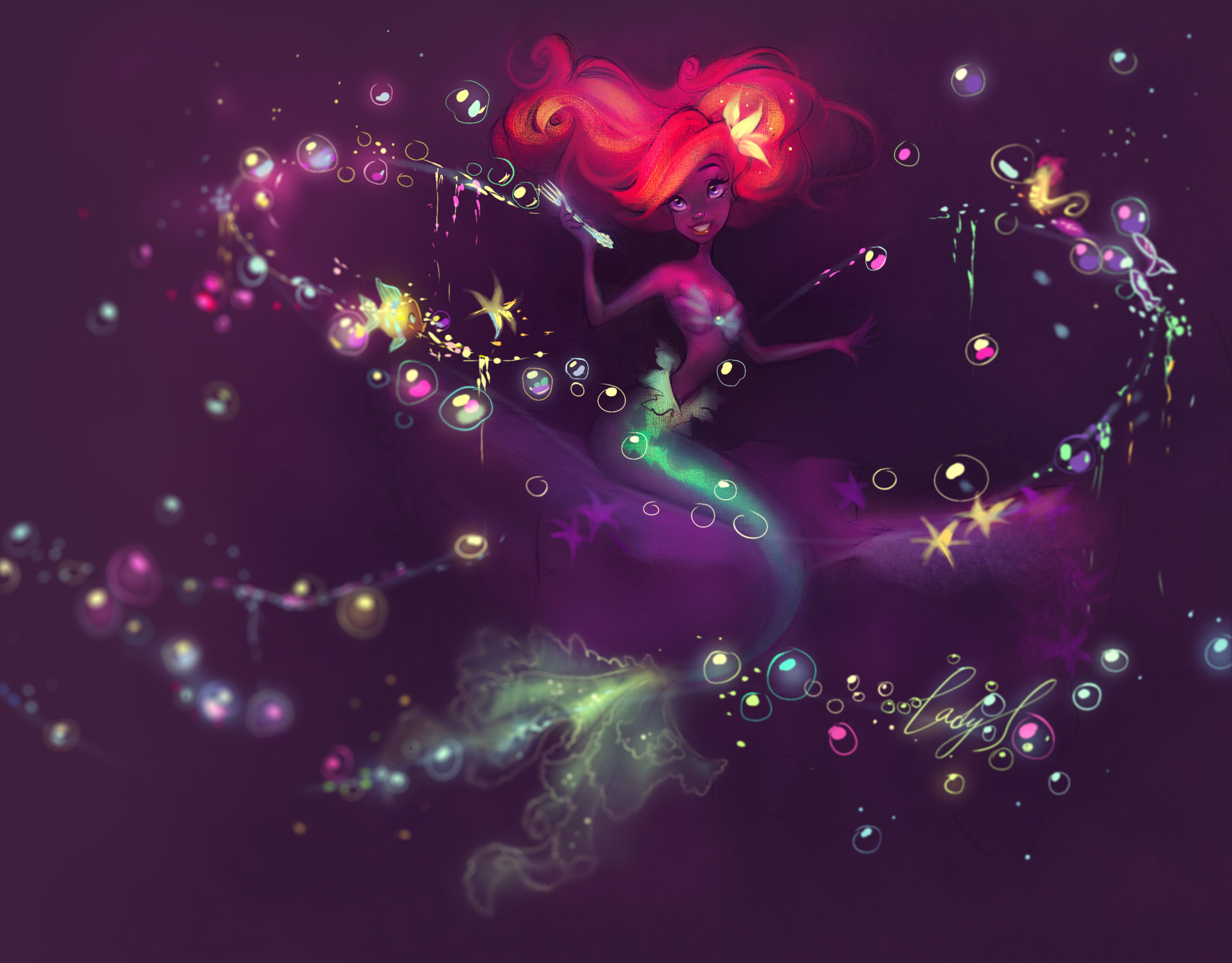 ArtStation - Ariel-Underwater magic