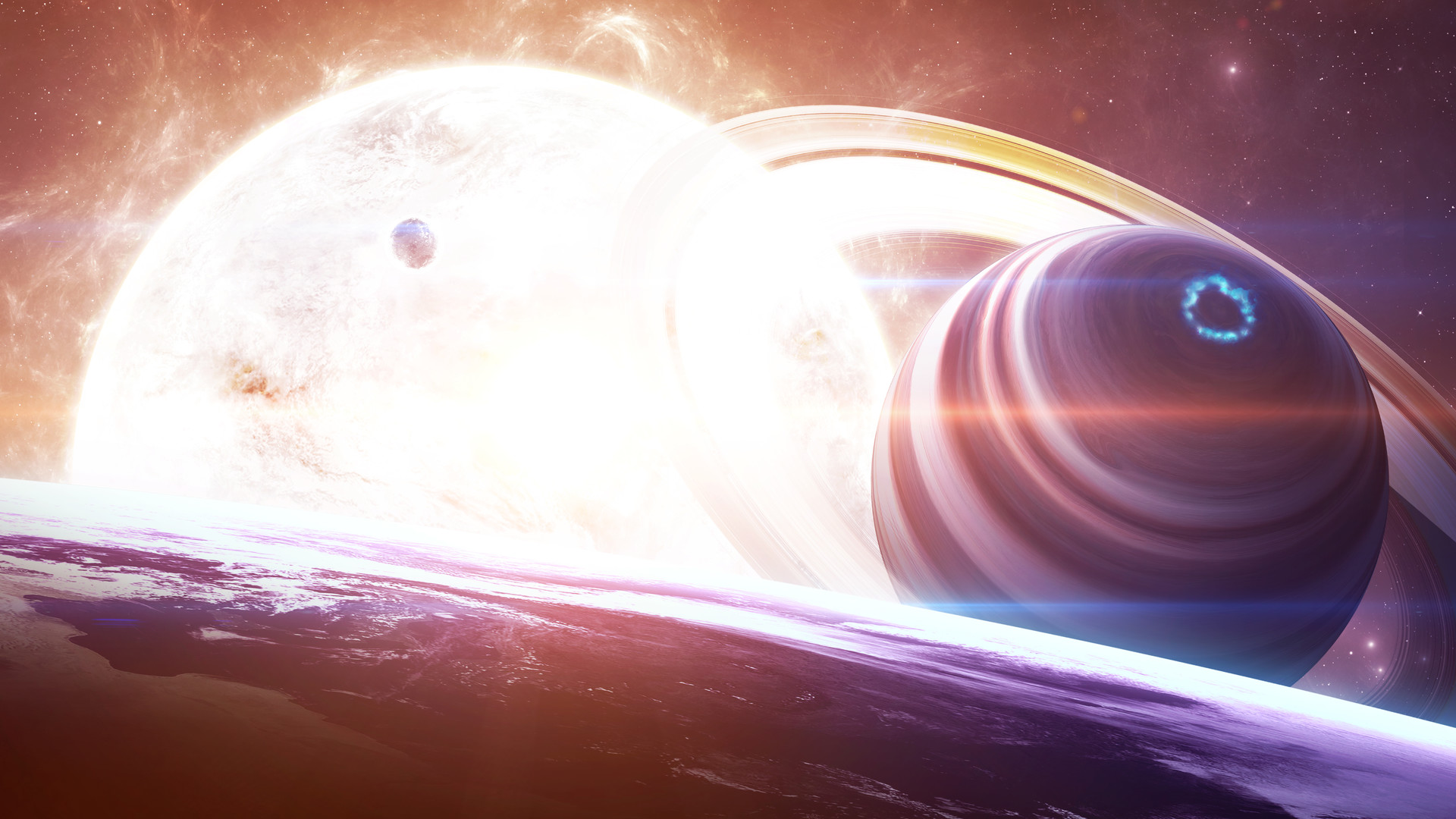 ArtStation - Burning star