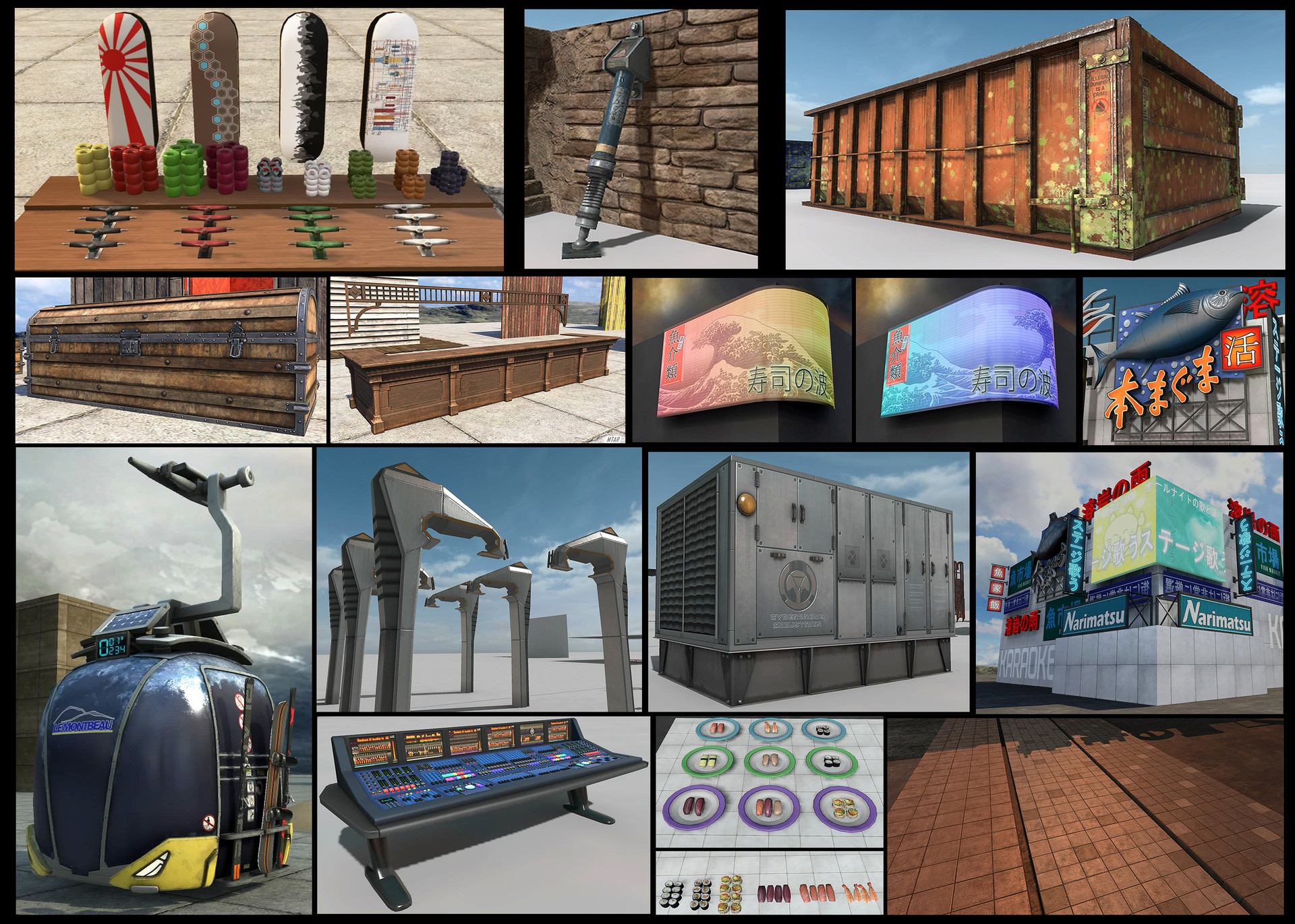 ArtStation - BOII props