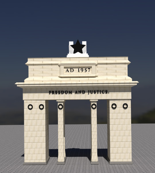 ArtStation - Independence Monument