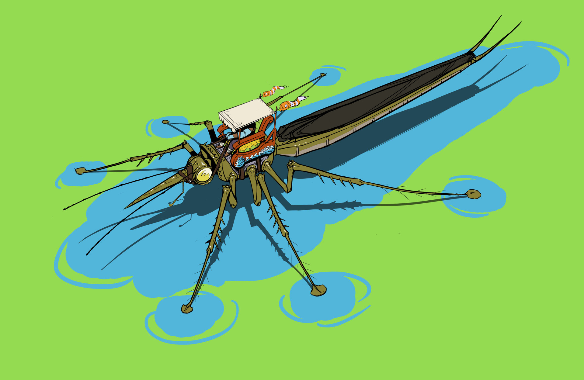 ArtStation - insect rider