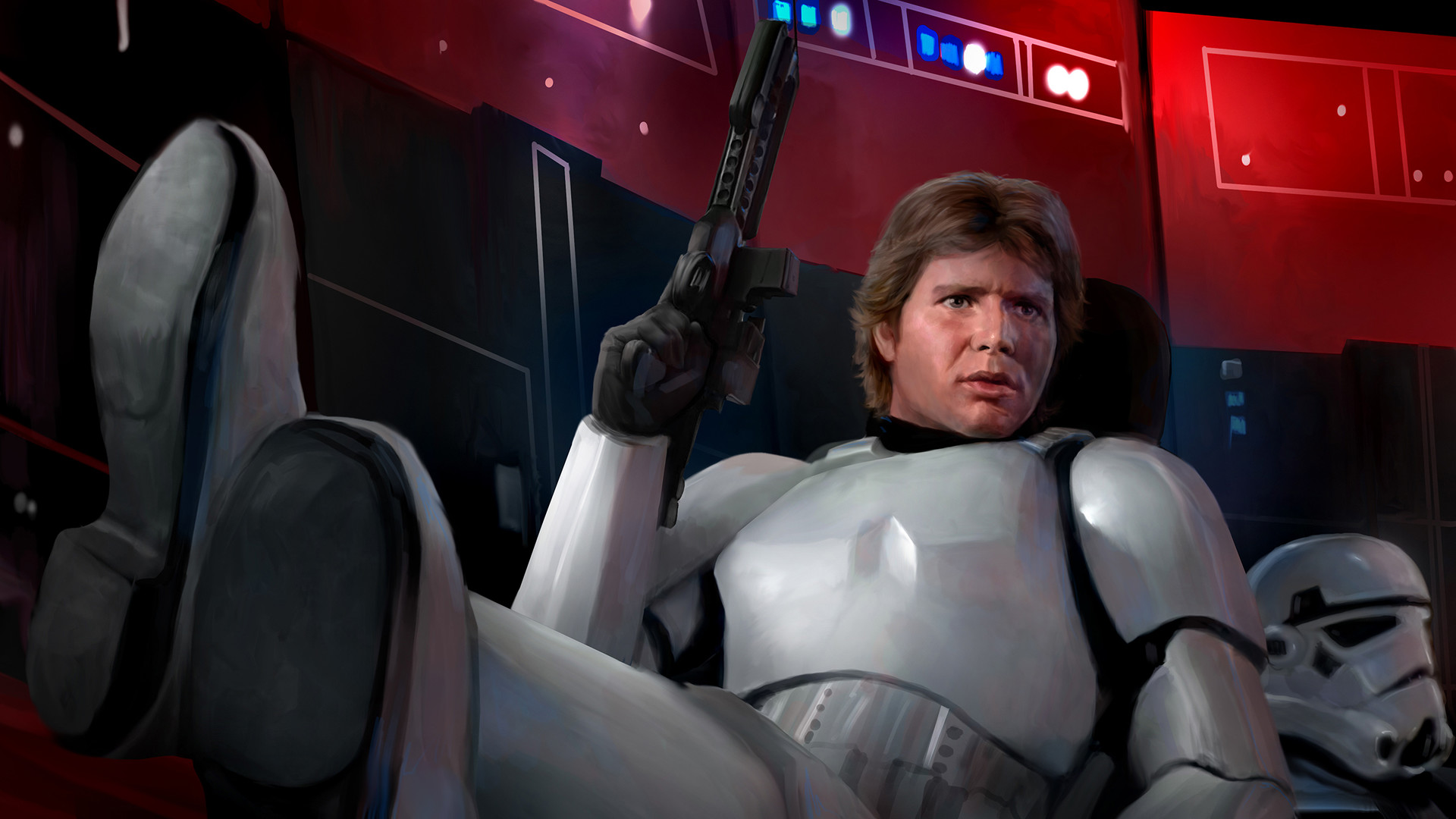 ArtStation - Han Solo... WIP