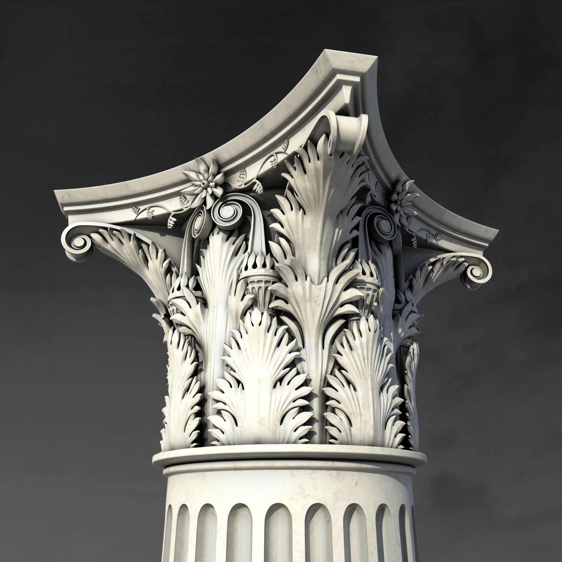 ArtStation - Corinthian Column
