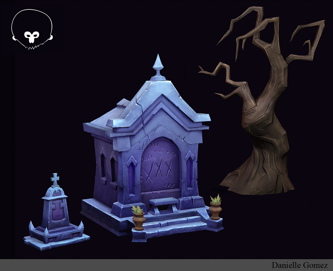 ArtStation - Crypt Scene