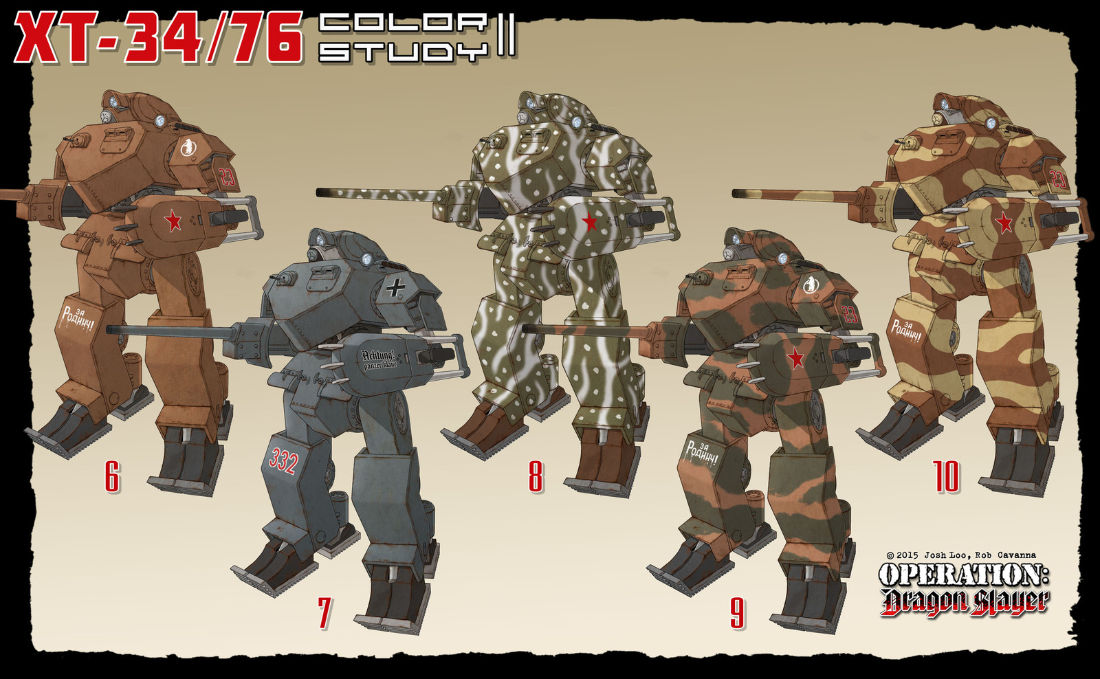 Rob Cavanna - Medium Soviet Mech XT-34/76