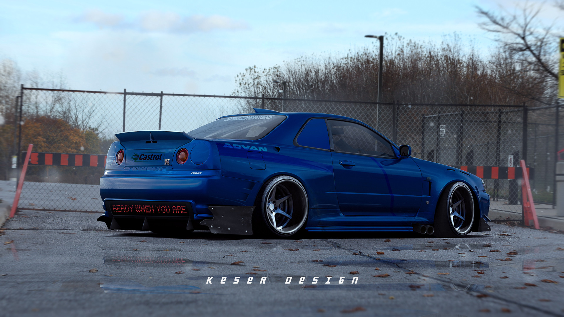 ArtStation - Skyline R34
