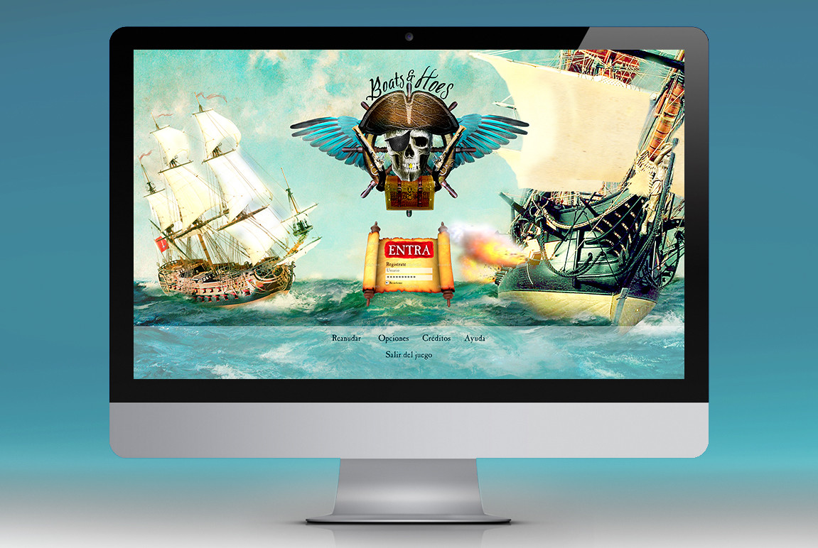 ArtStation - Pirate Game Web