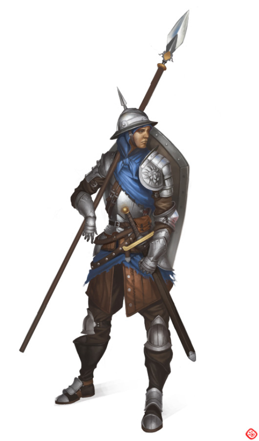 ArtStation - Spear Man