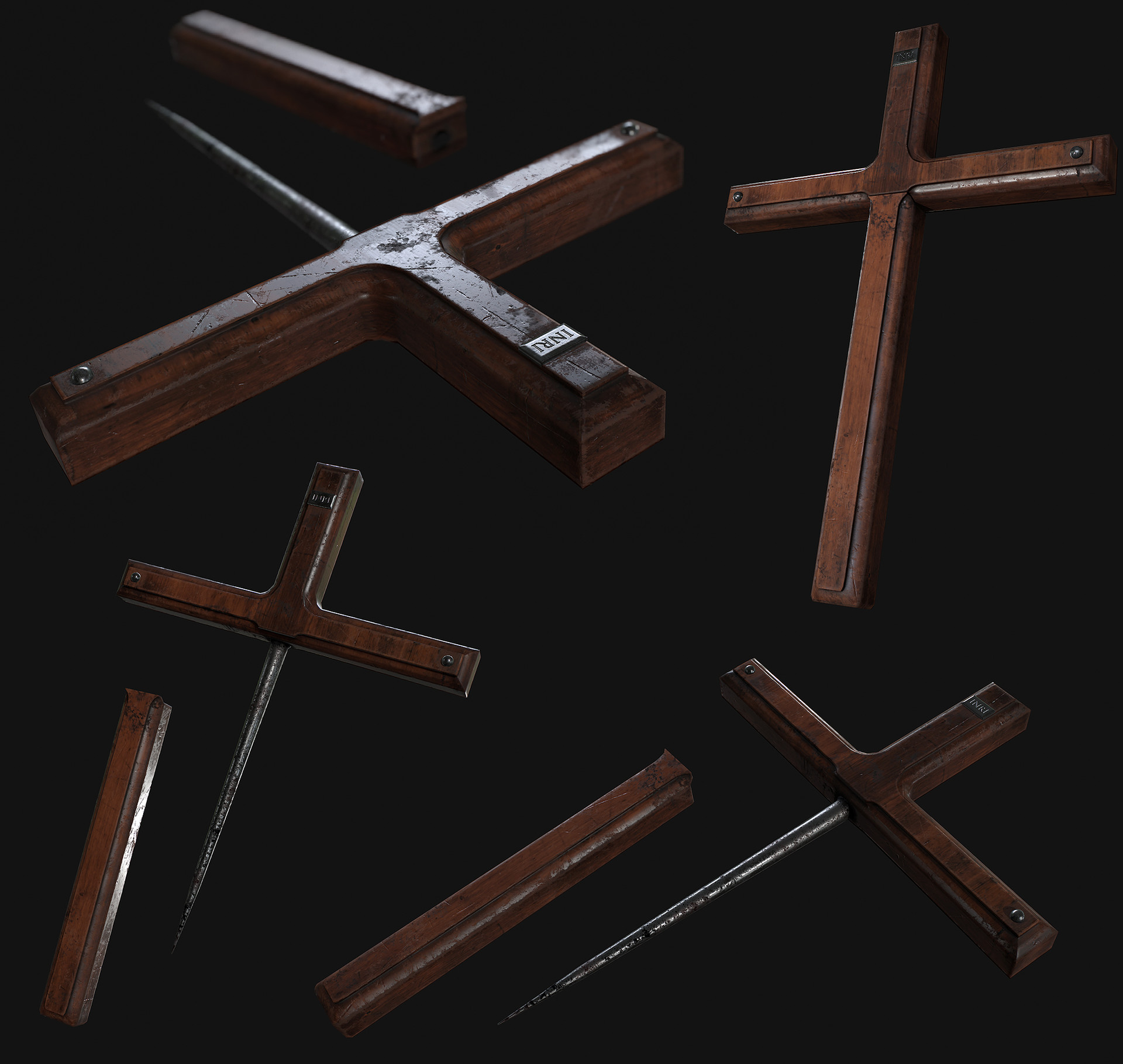 ArtStation - Prison Shiv Crucifix