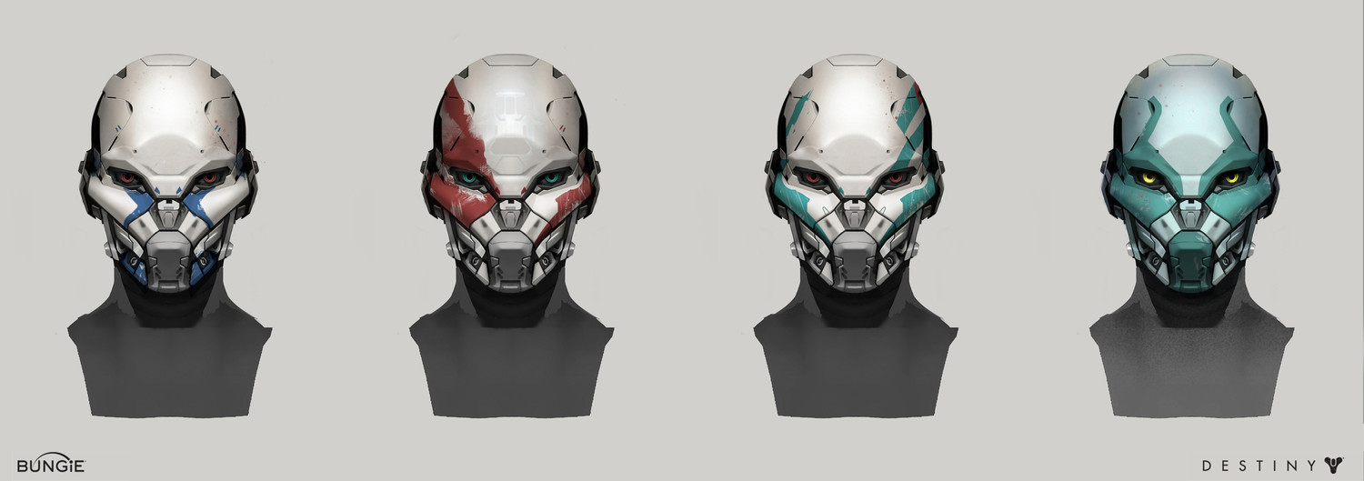 destiny exo faces