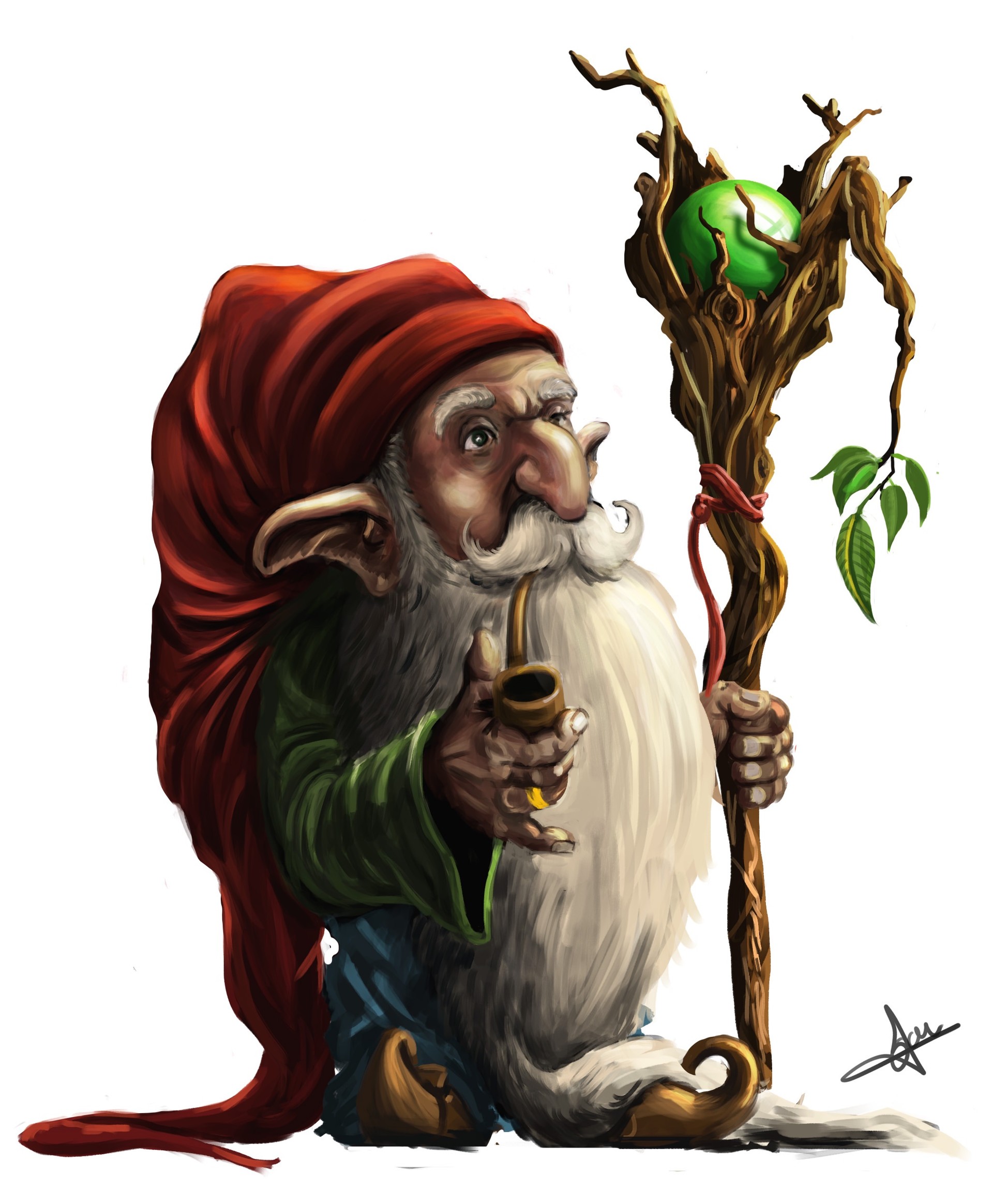ArtStation - Magical gnome