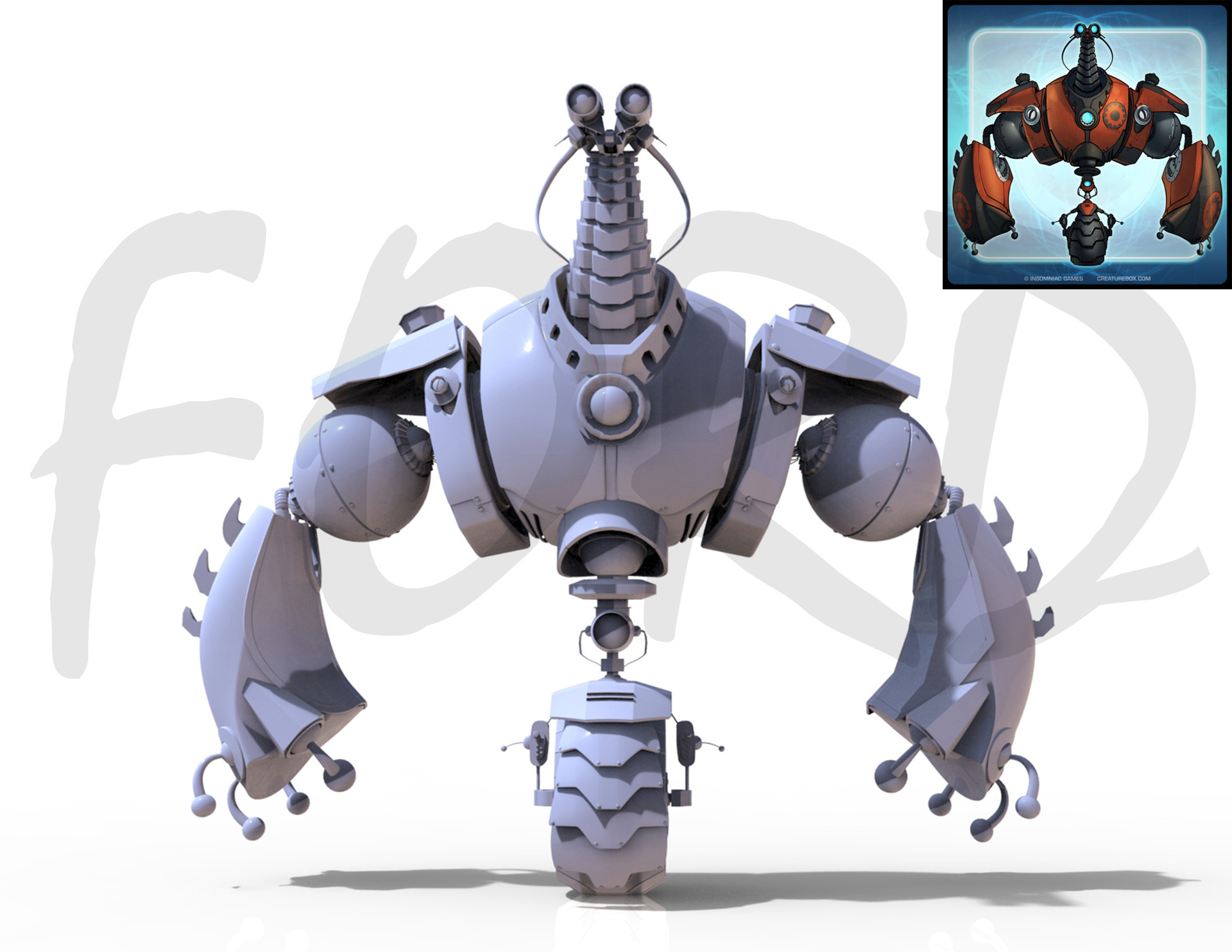 Robot 3d Model Female Robot 3D Model In Robot 3DExport