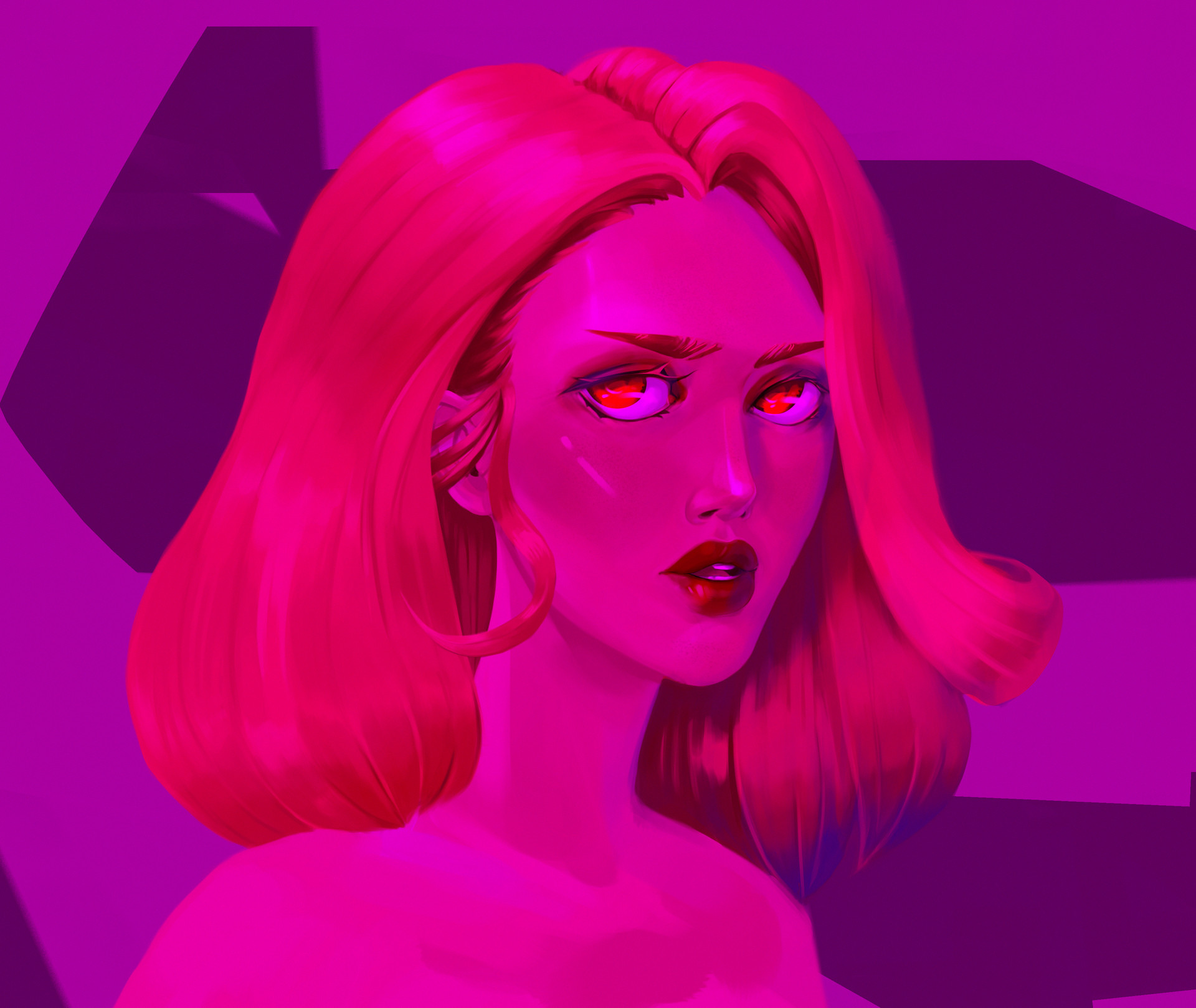 ArtStation - Clover portrait