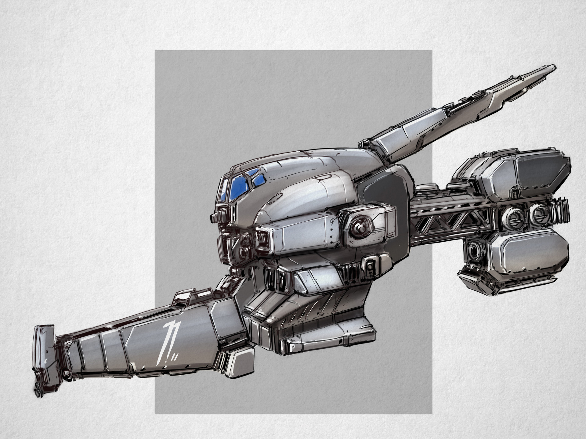 ArtStation - Construction Spaceship