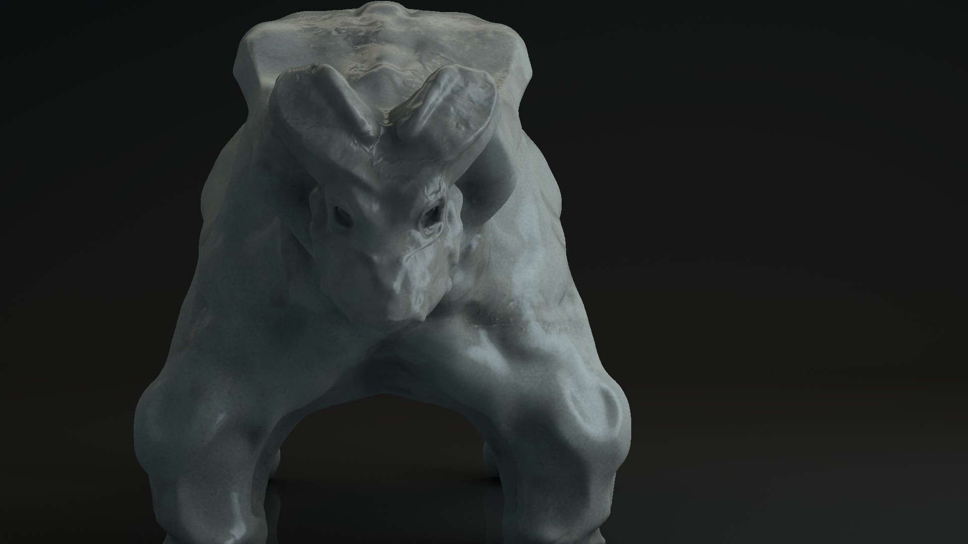 ArtStation - Taurus Pokemon Concept Sculpt