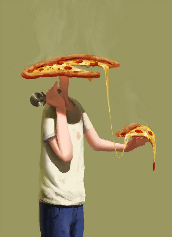 ArtStation - Oven-Fresh Pizzaman