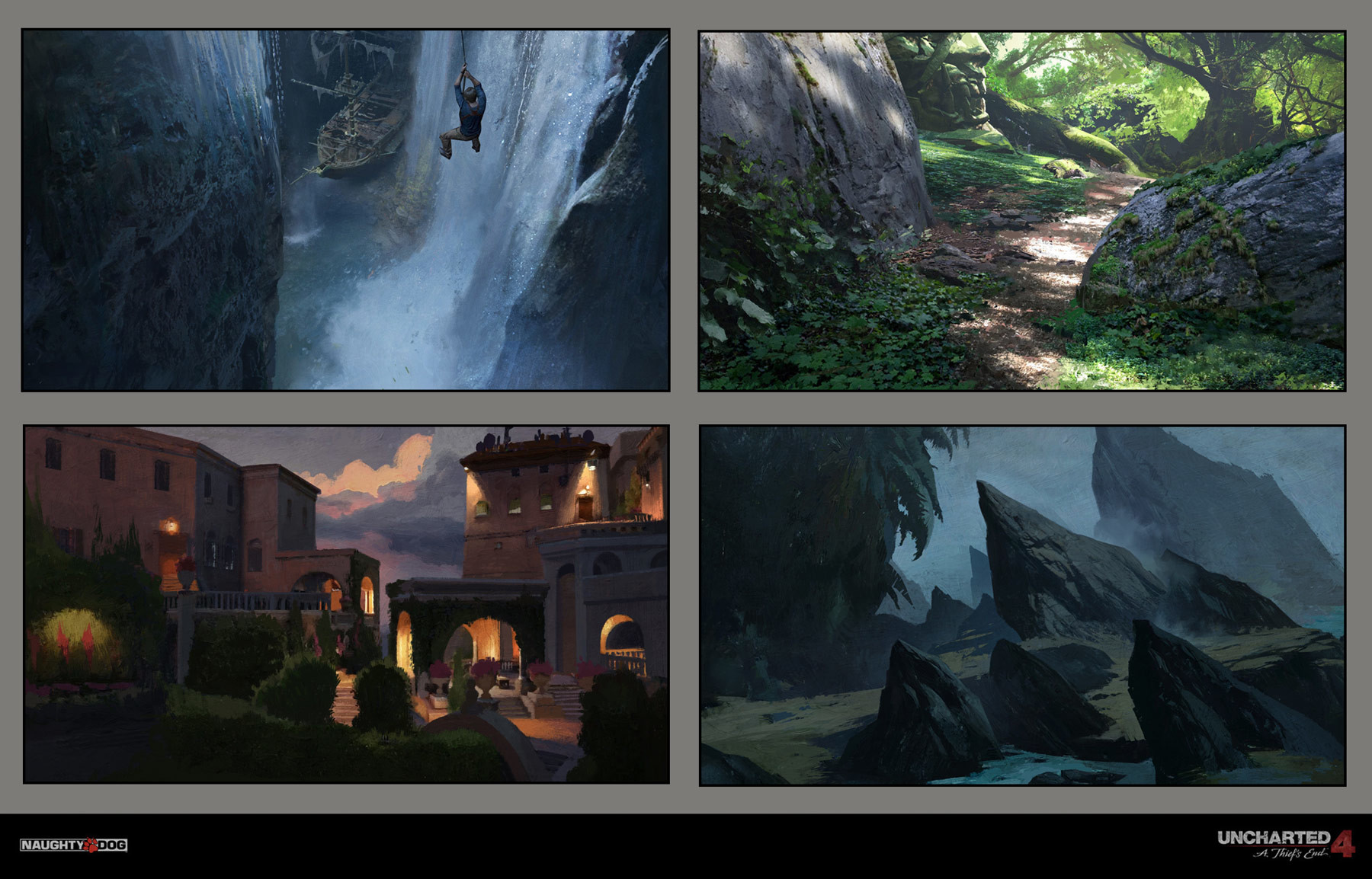 ArtStation - Uncharted 4 Color Keys 1