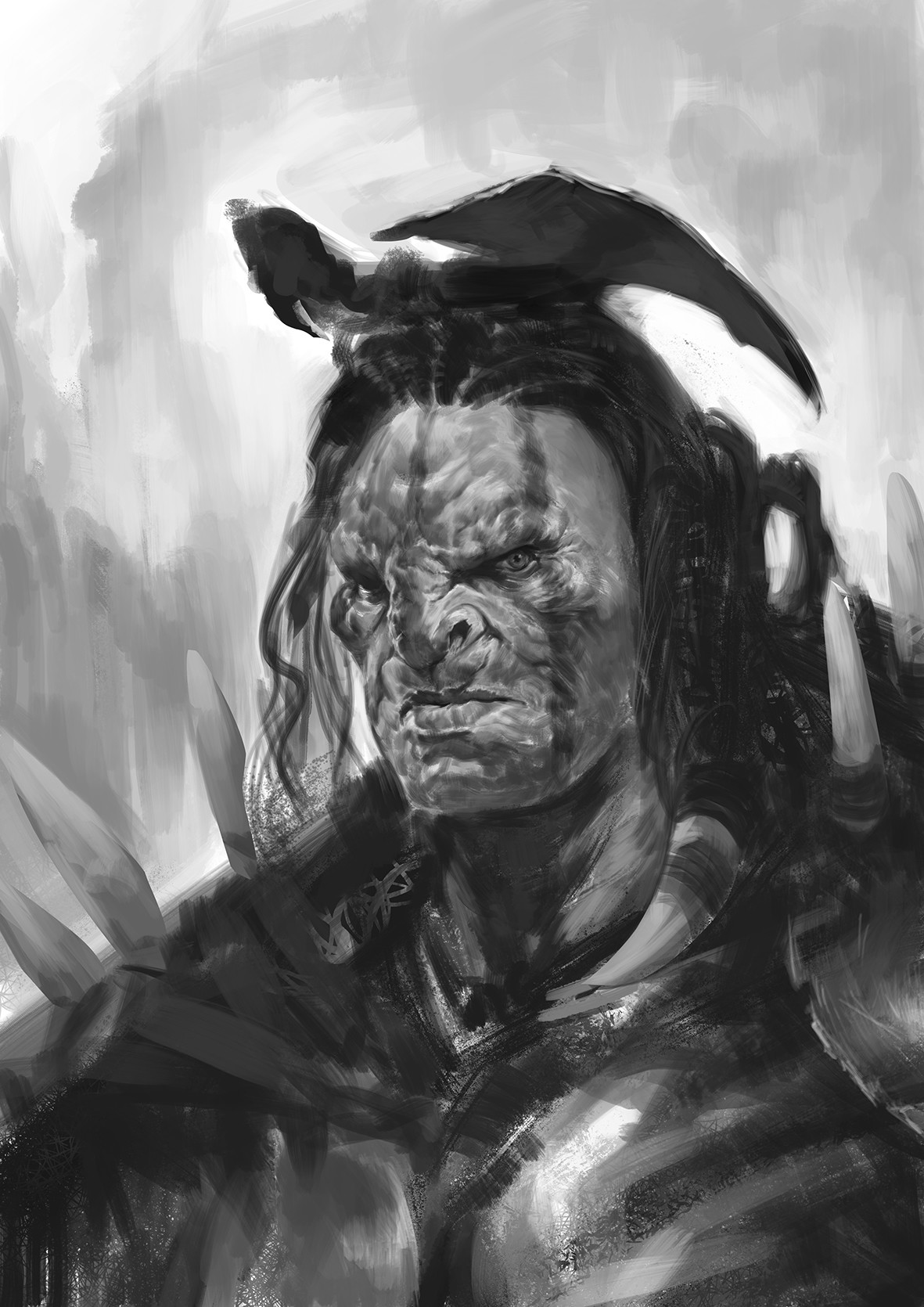 ArtStation - Orc sketches