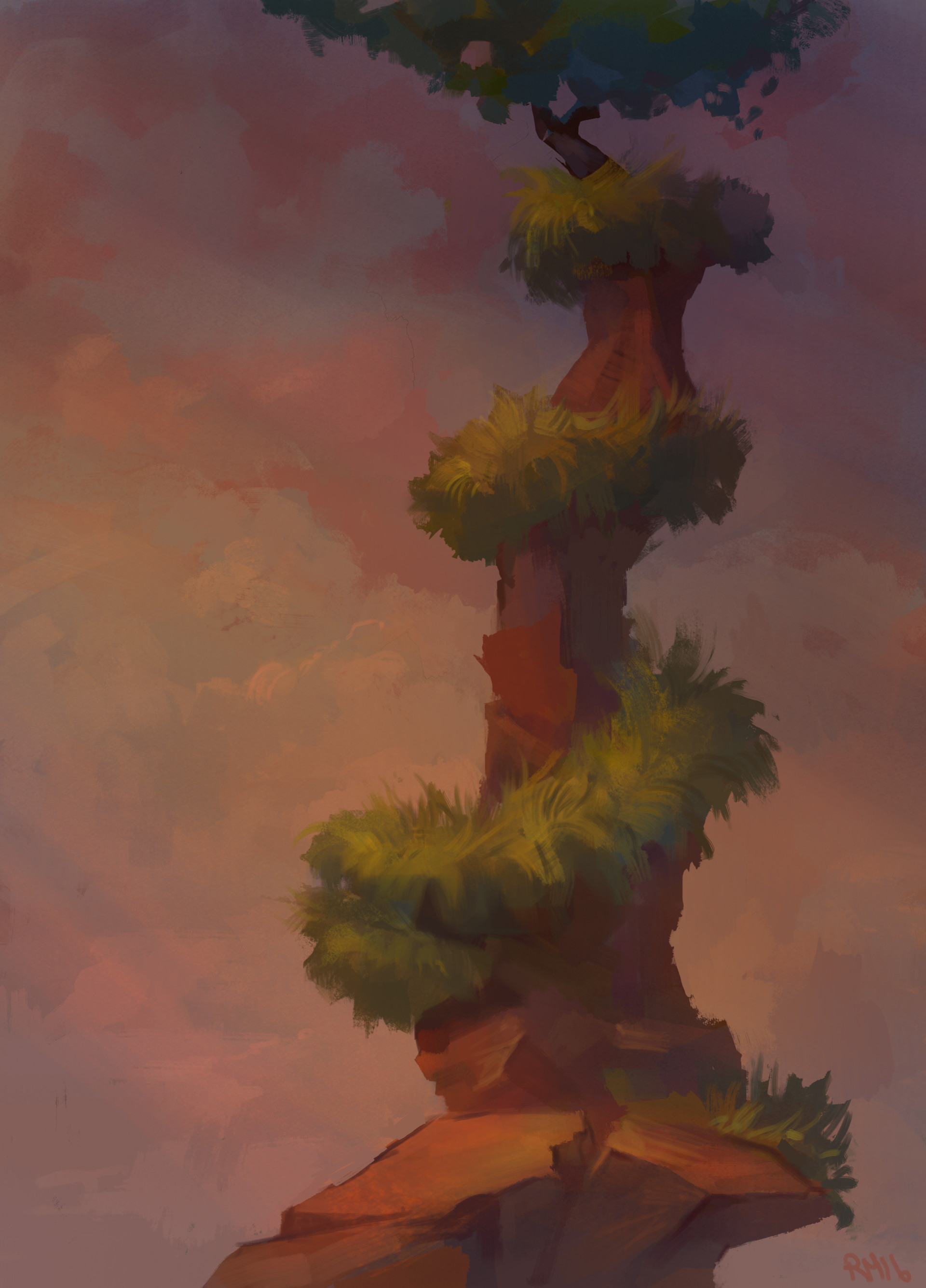 ArtStation - huev tree